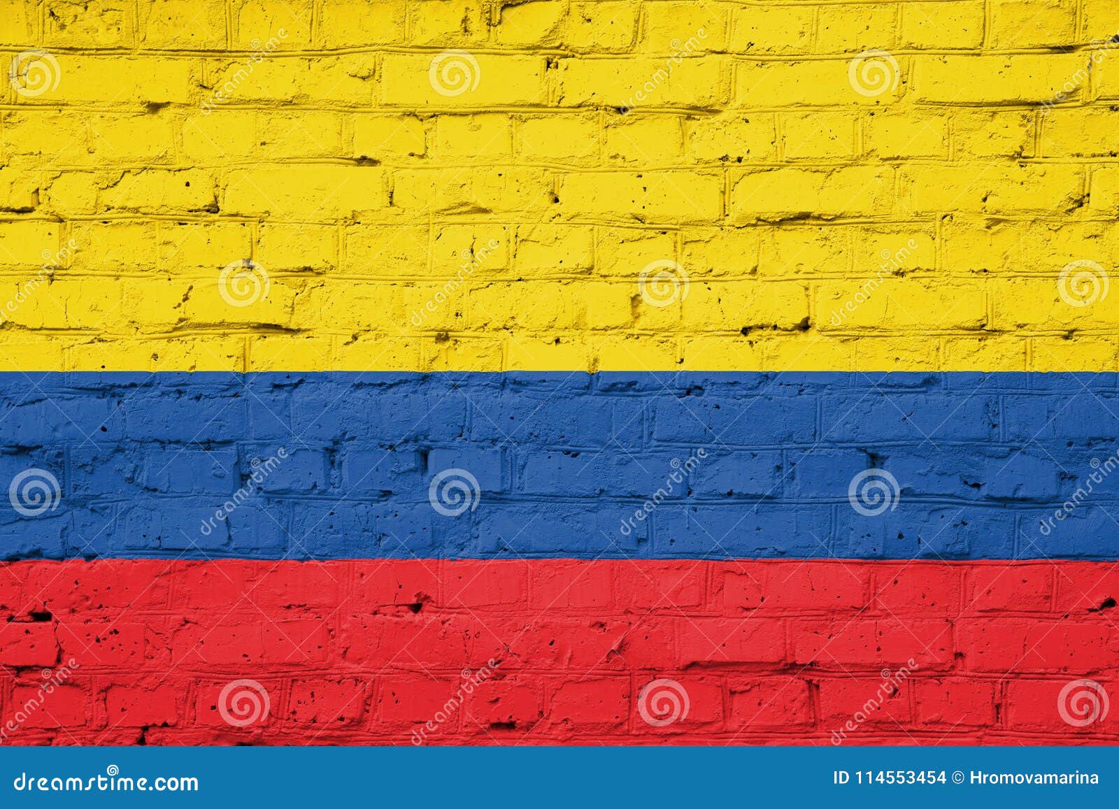 Texture of a Flag of Colombia. Stock Illustration - Illustration of ...
