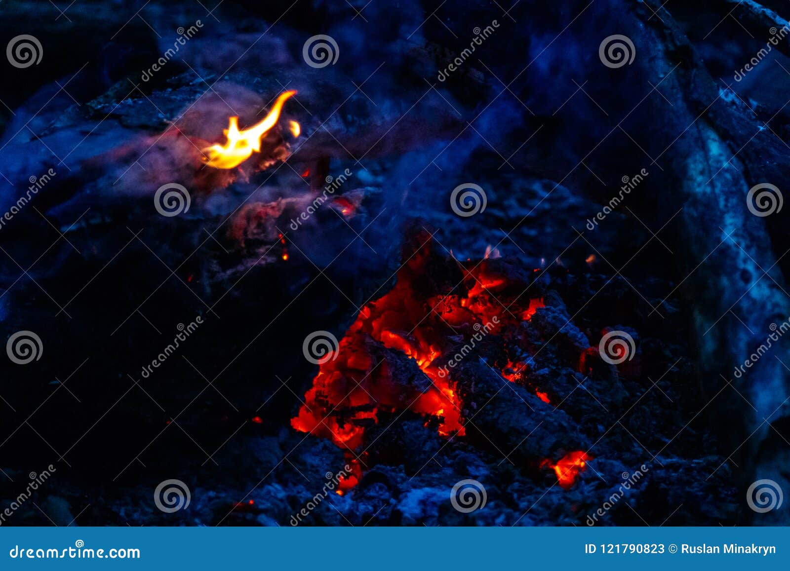 Texture Flame from Burning Logs at Night Stock Image - Image of bonfire ...