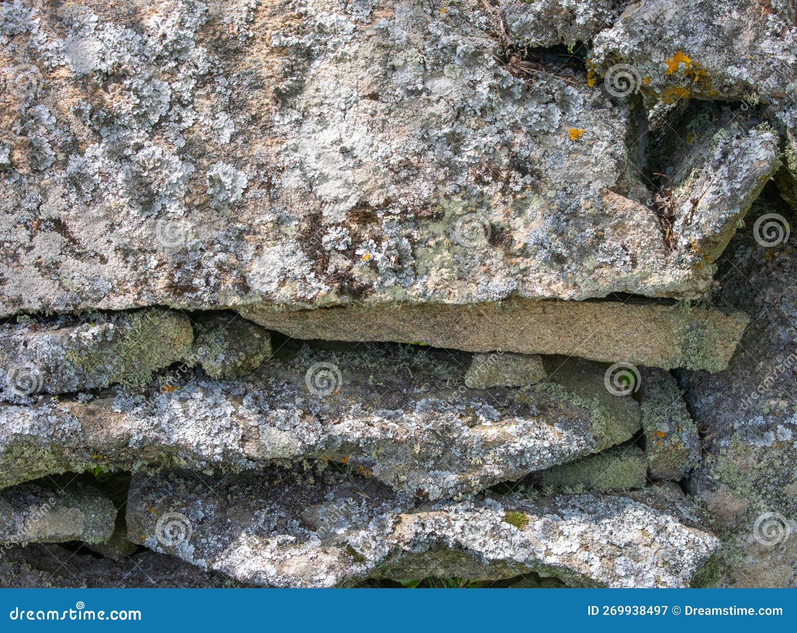 Texture of Flat Stones Stacked To Form a Wall Stock Image - Image of ...