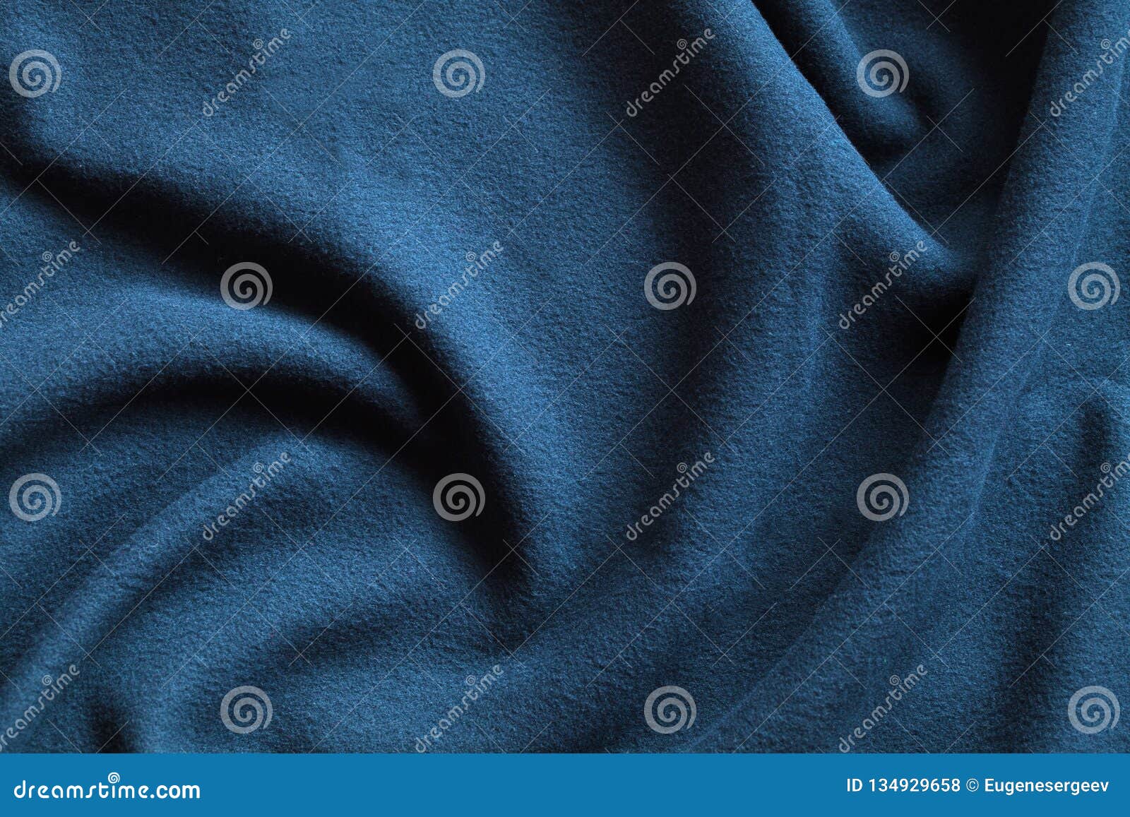 Texture of Fleece, Blue Soft Fabric Stock Photo - Image of backdrop ...