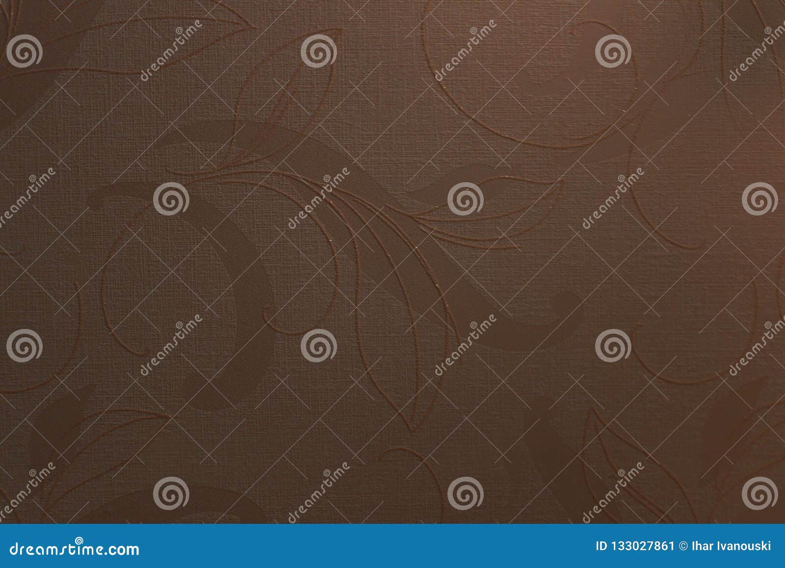 Texture Floral Pattern on the Wallpaper Red Brown Stock Image - Image ...