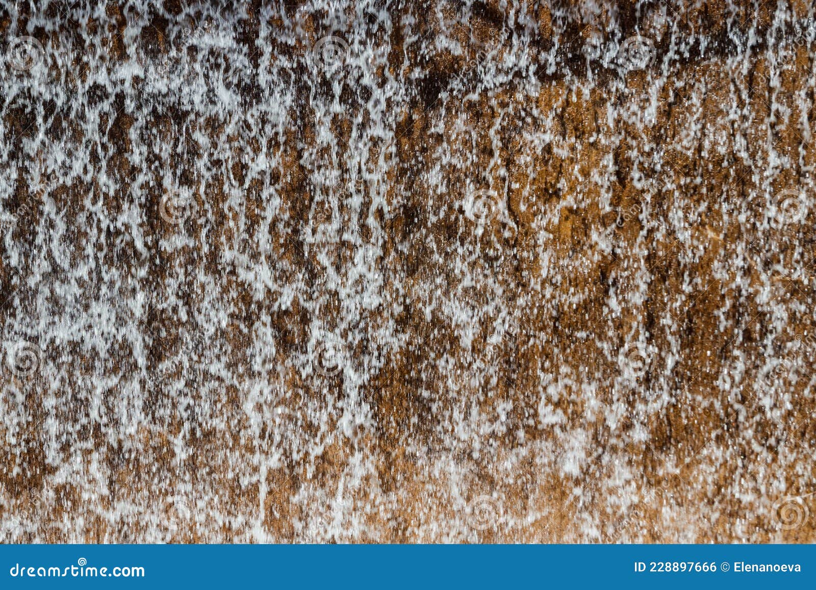 Texture of a Flowing Waterfall on the Wall Stock Photo - Image of ...