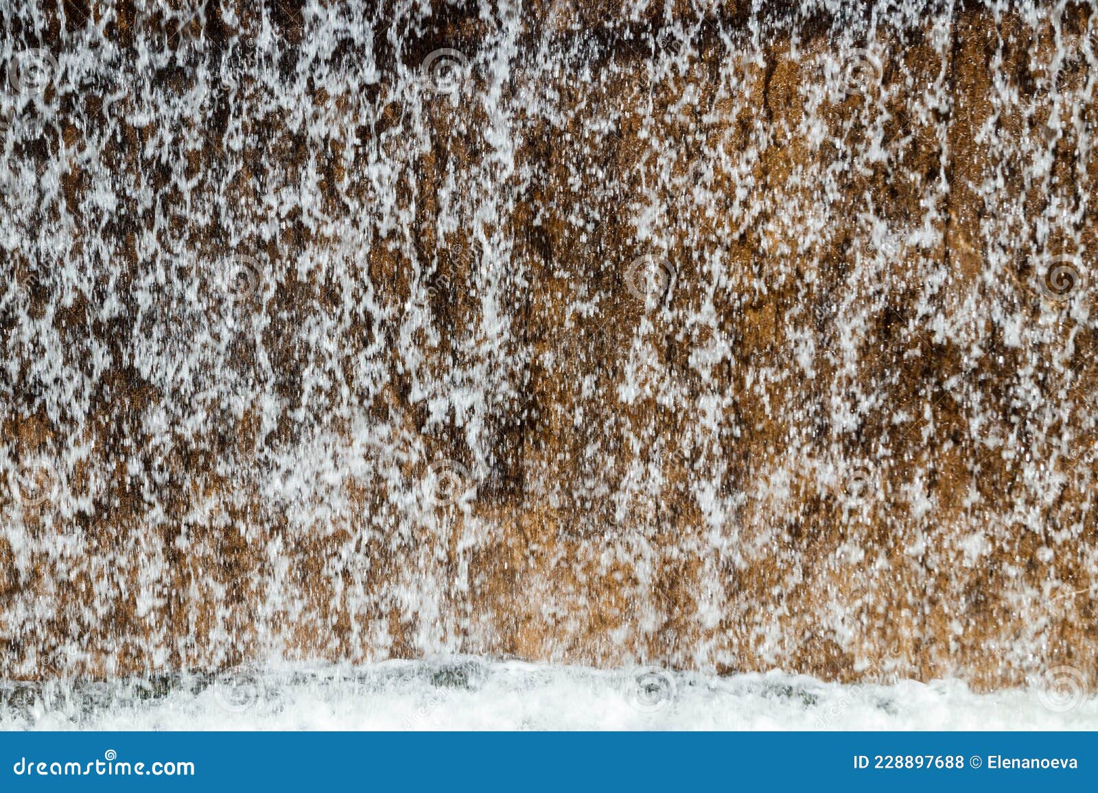 Texture of a Flowing Waterfall on the Wall Stock Photo - Image of flow ...