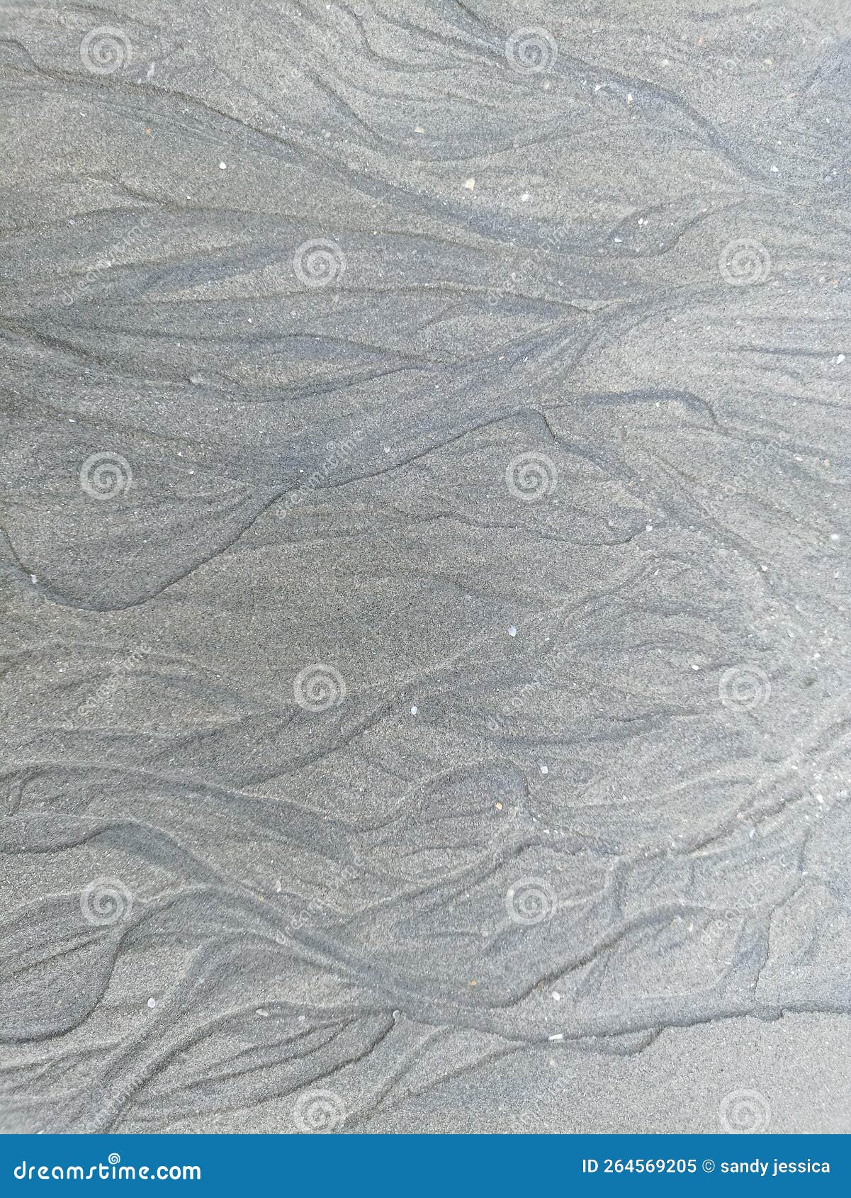 A flowy beach sand stock image. Image of sandy, water - 264569205