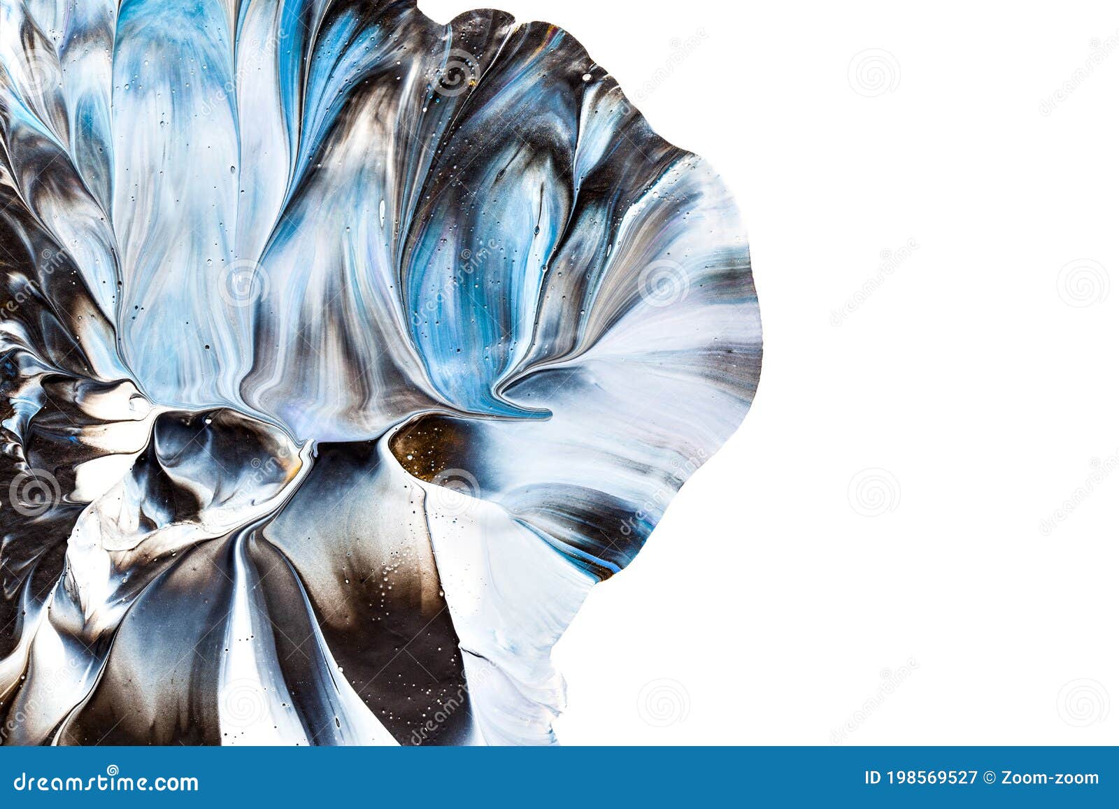 Paint Stain Splatter Splotch Dye Black Dripping Stock Photography ...