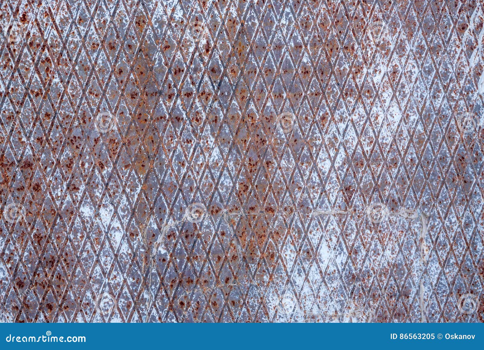 Texture Of Fluted Rusty Metal Plate Stock Photo | CartoonDealer.com ...