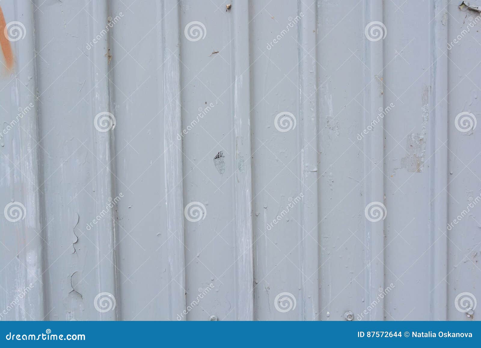 Texture Of Fluted Rusty Metal Plate Stock Photo | CartoonDealer.com ...