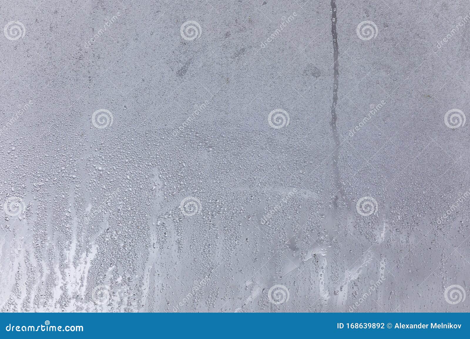 The Texture of Fogged Glass in a Warm Room Stock Photo - Image of ...