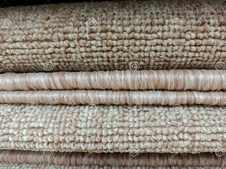 Texture of a Folded Carpet stock photo. Image of wool - 327641180