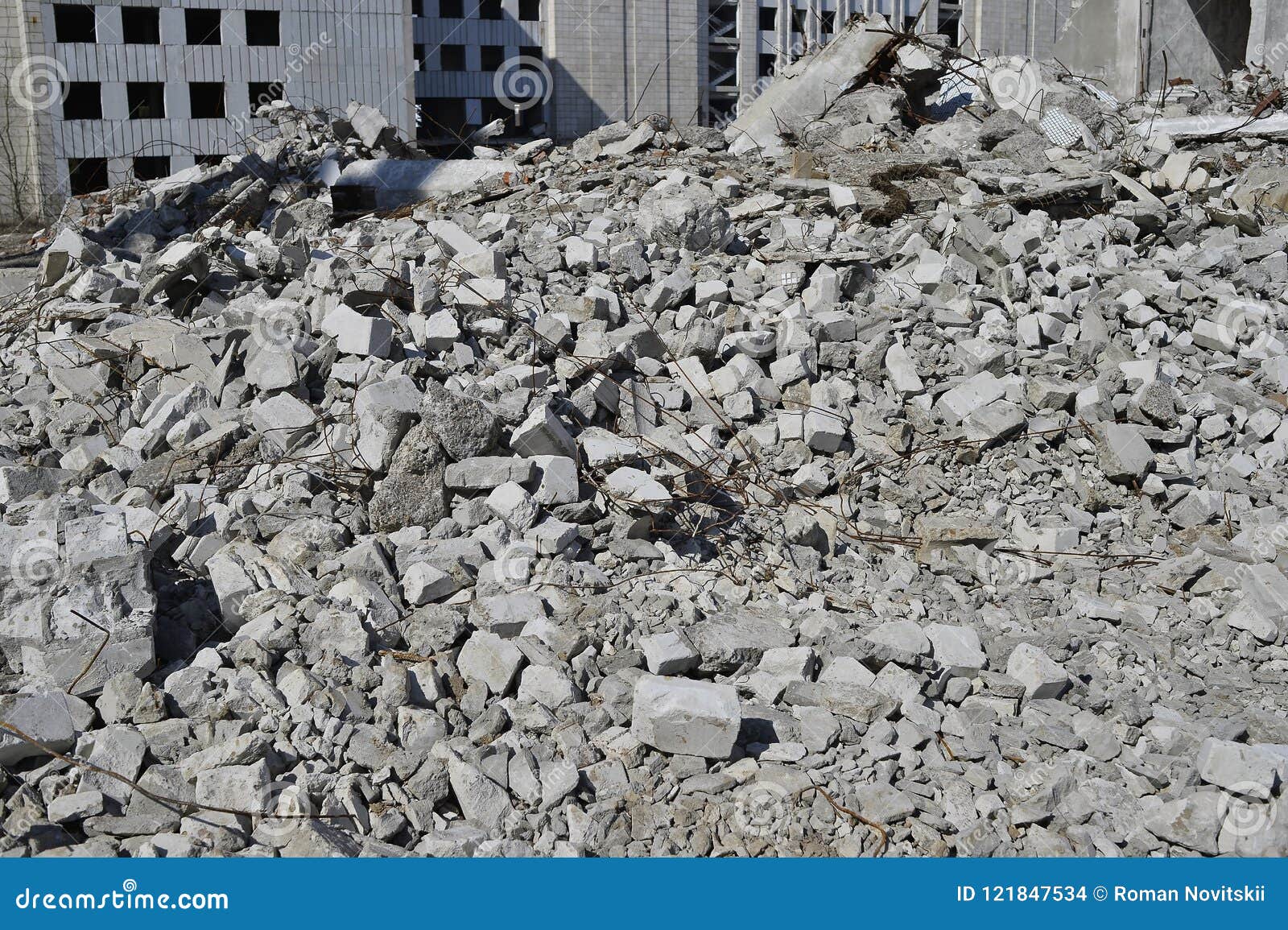 Texture in the Form of Scattered Stones on the Background of a ...