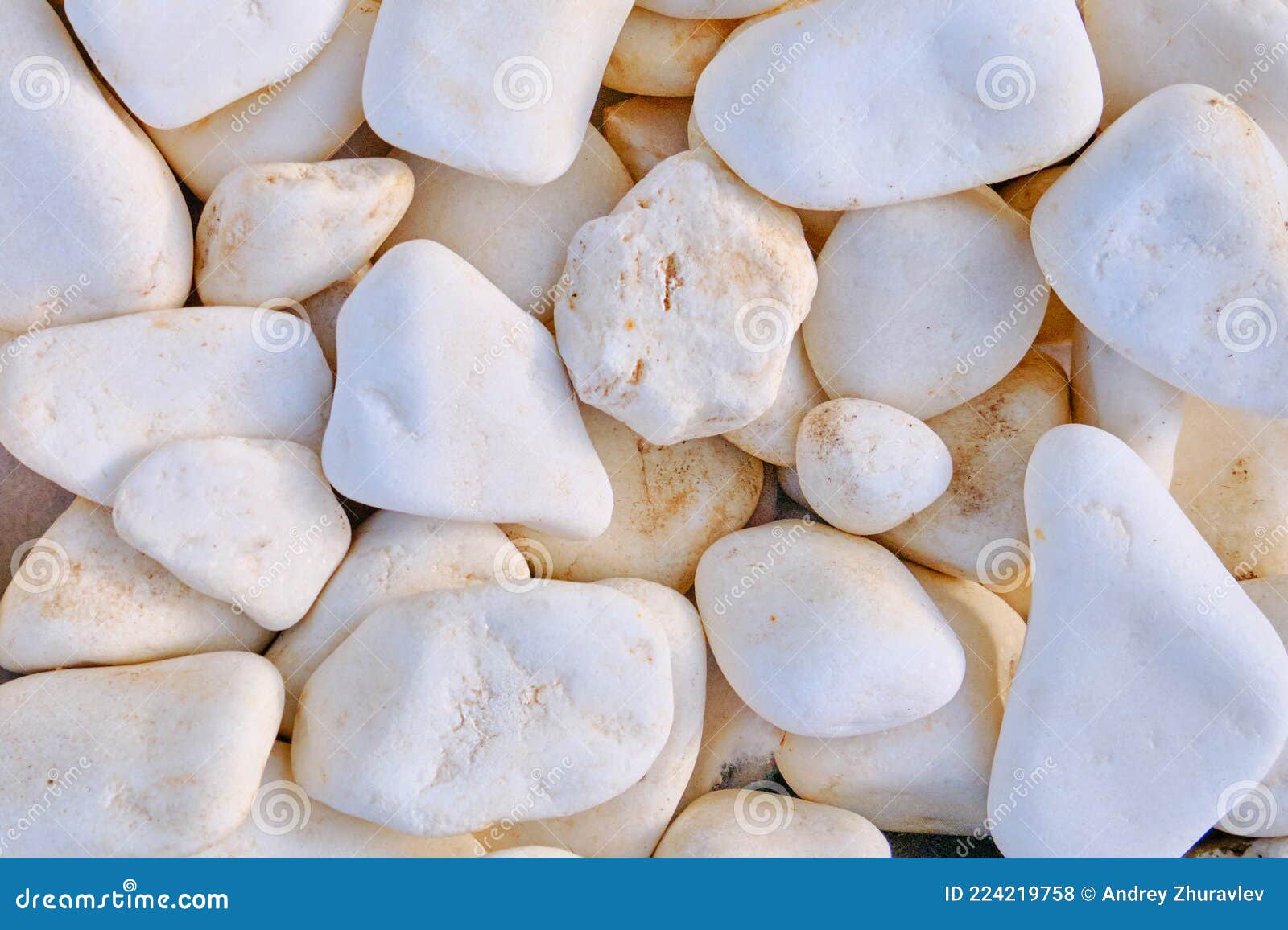 Texture in the Form of White Rocks. Background of Large White Stones ...