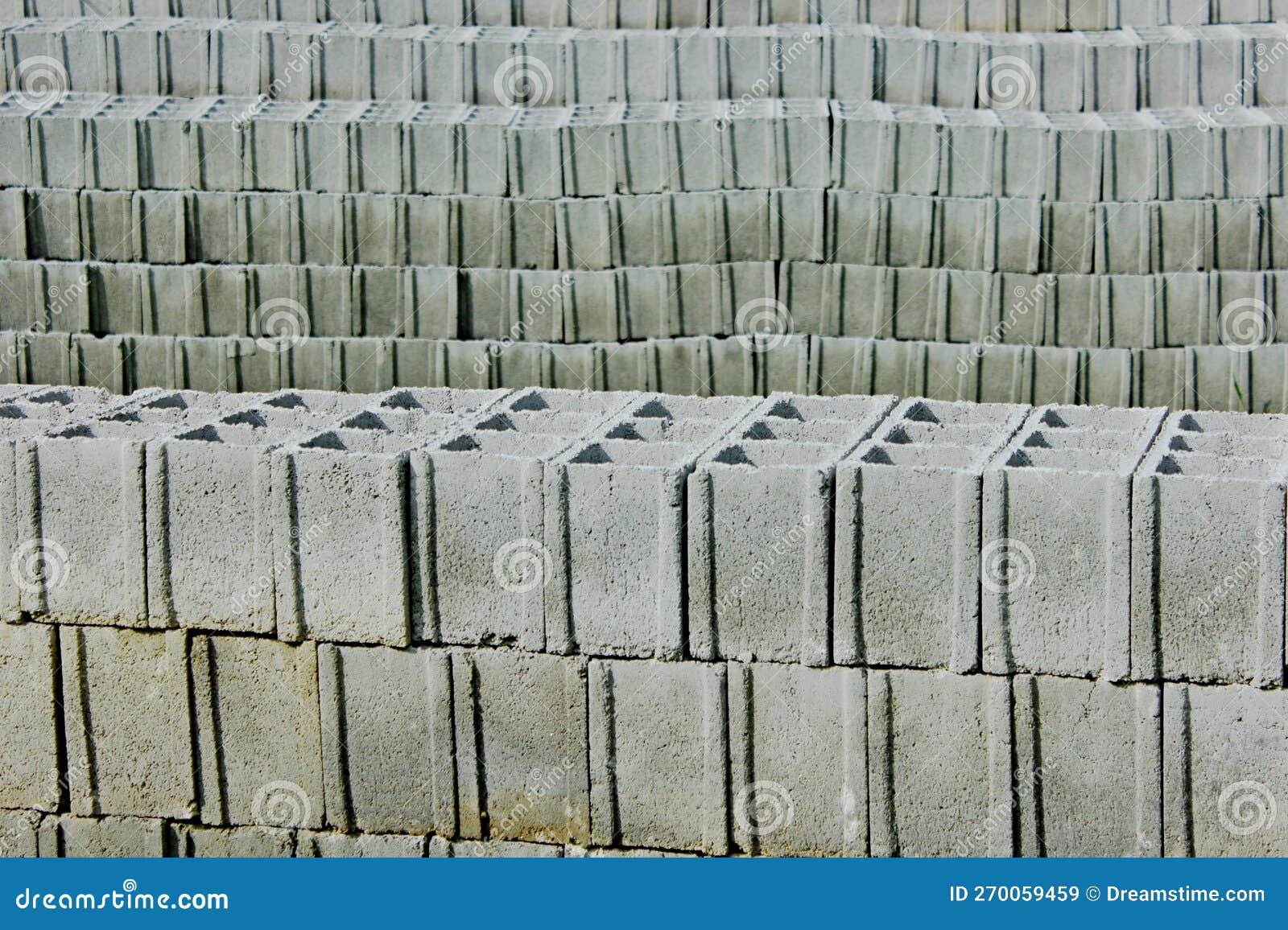 Texture Formed by Cement Bricks Aligned in Piles Stock Image - Image of ...