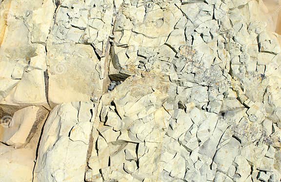 The Texture of a Fractured Stone Closeup Stock Photo - Image of design ...