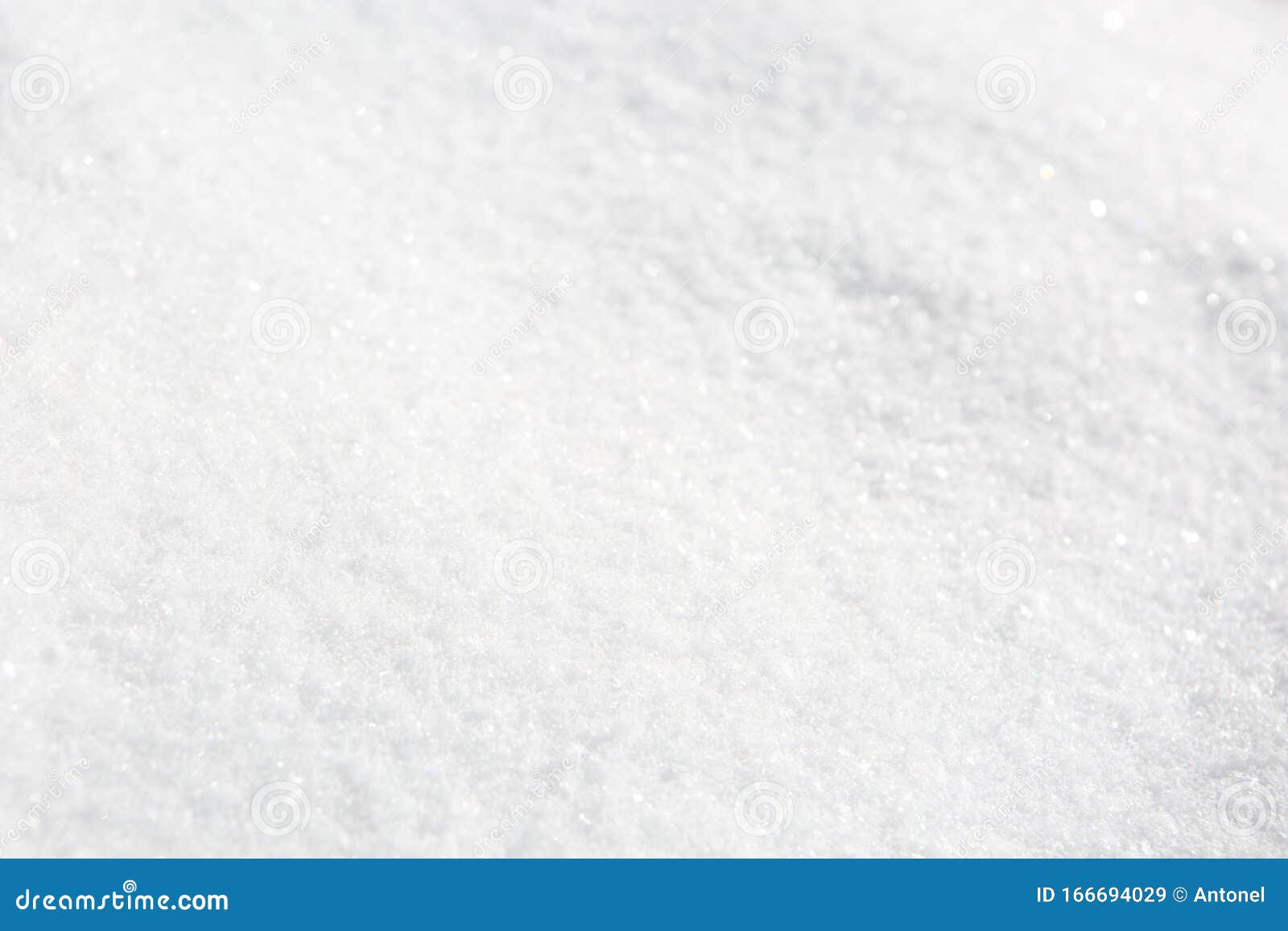 Texture of Fresh Natural Snow. Shallow DOF Stock Image - Image of copy ...