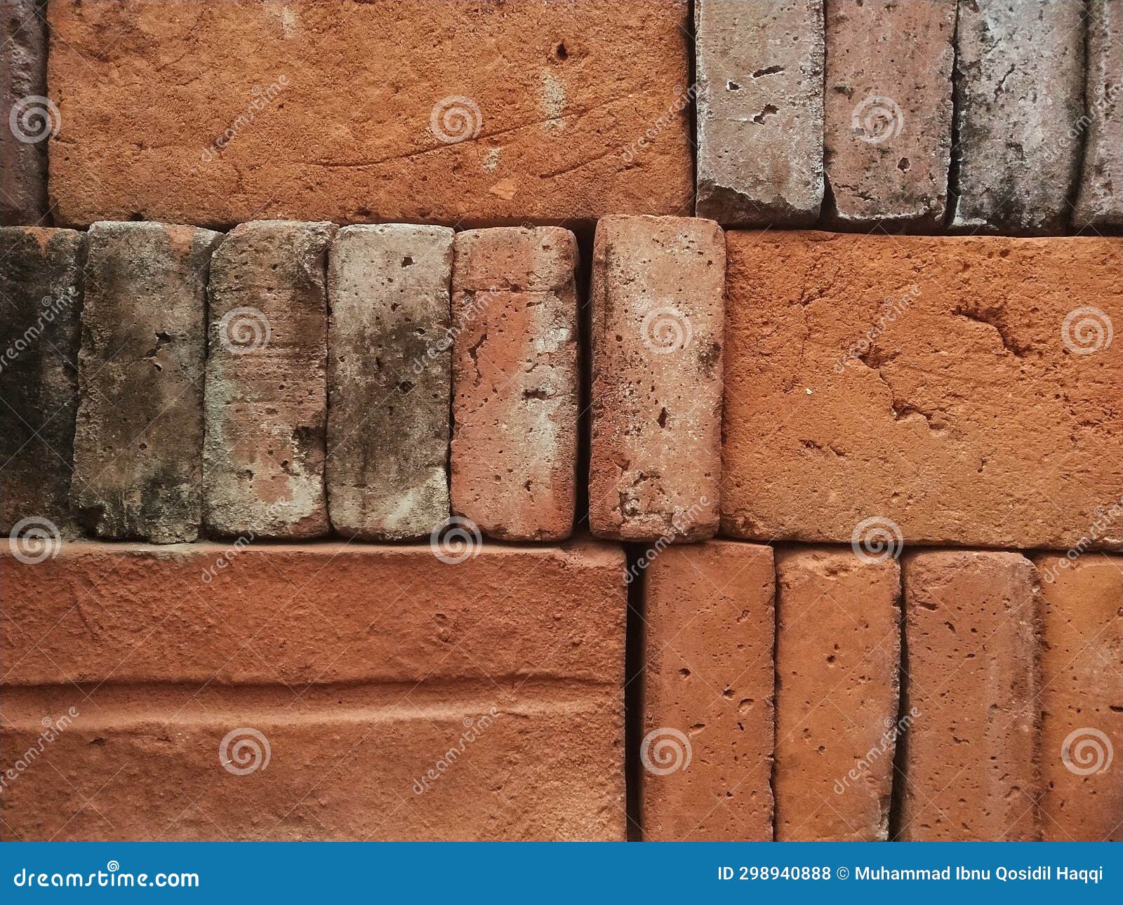 Texture Full Stack of Red Bricks Not yet Installed on the Wall Stock ...