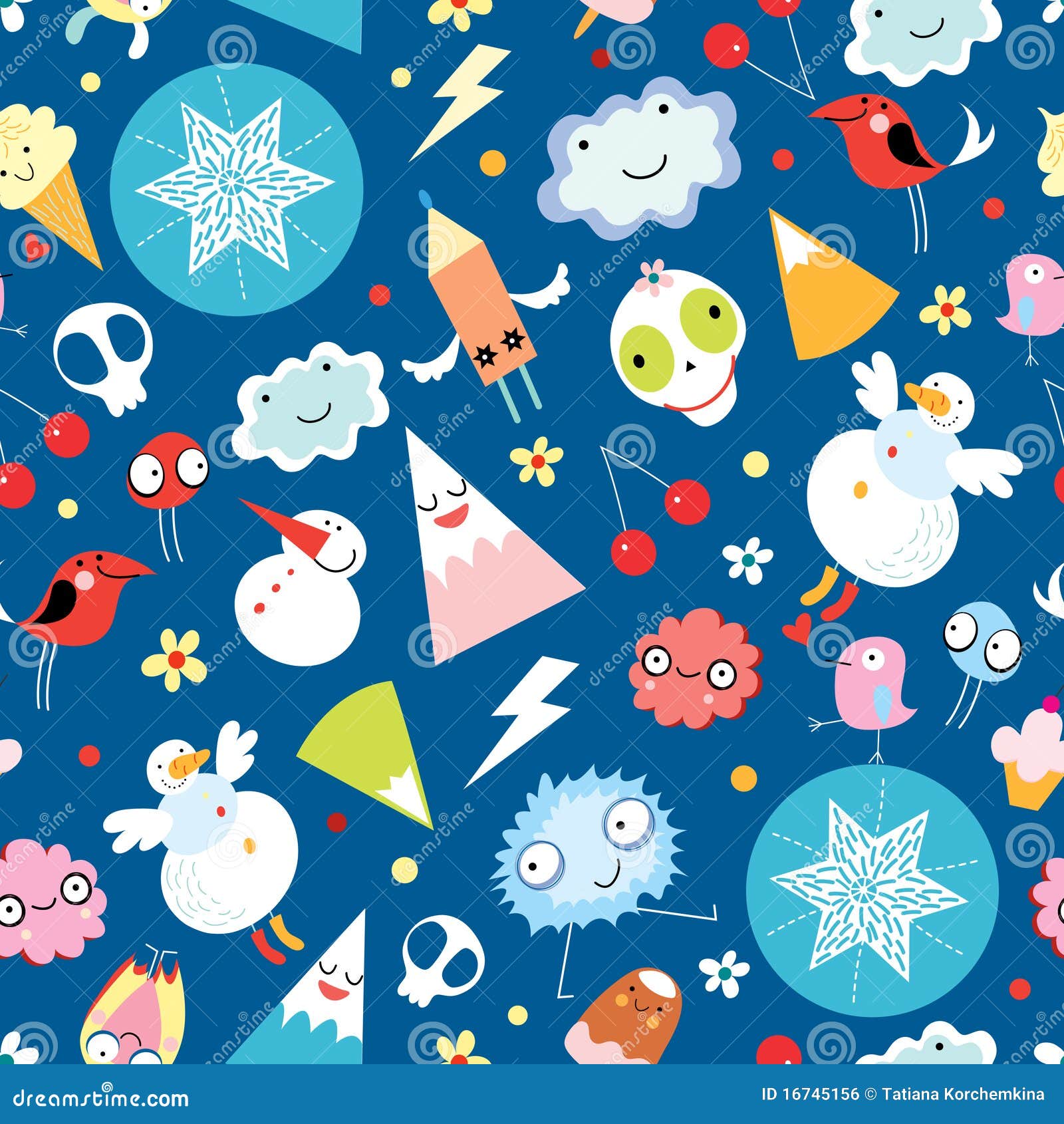 Texture funny monsters stock vector. Illustration of monsters - 16745156