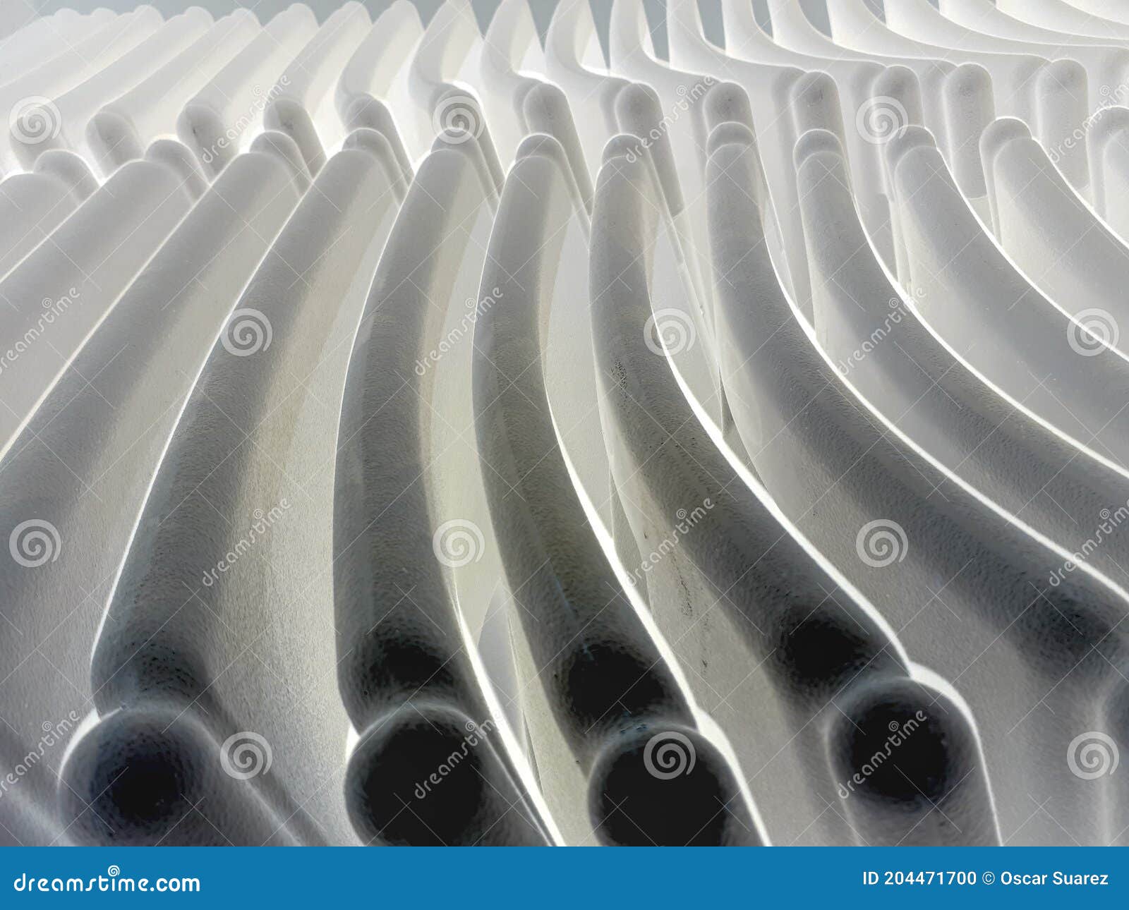 This is a Texture with a Geometric Pattern in the Shape of Ribs Stock ...