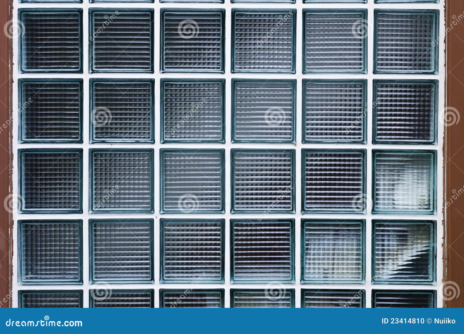 Texture of Glass Block Window Stock Photo - Image of geometric ...