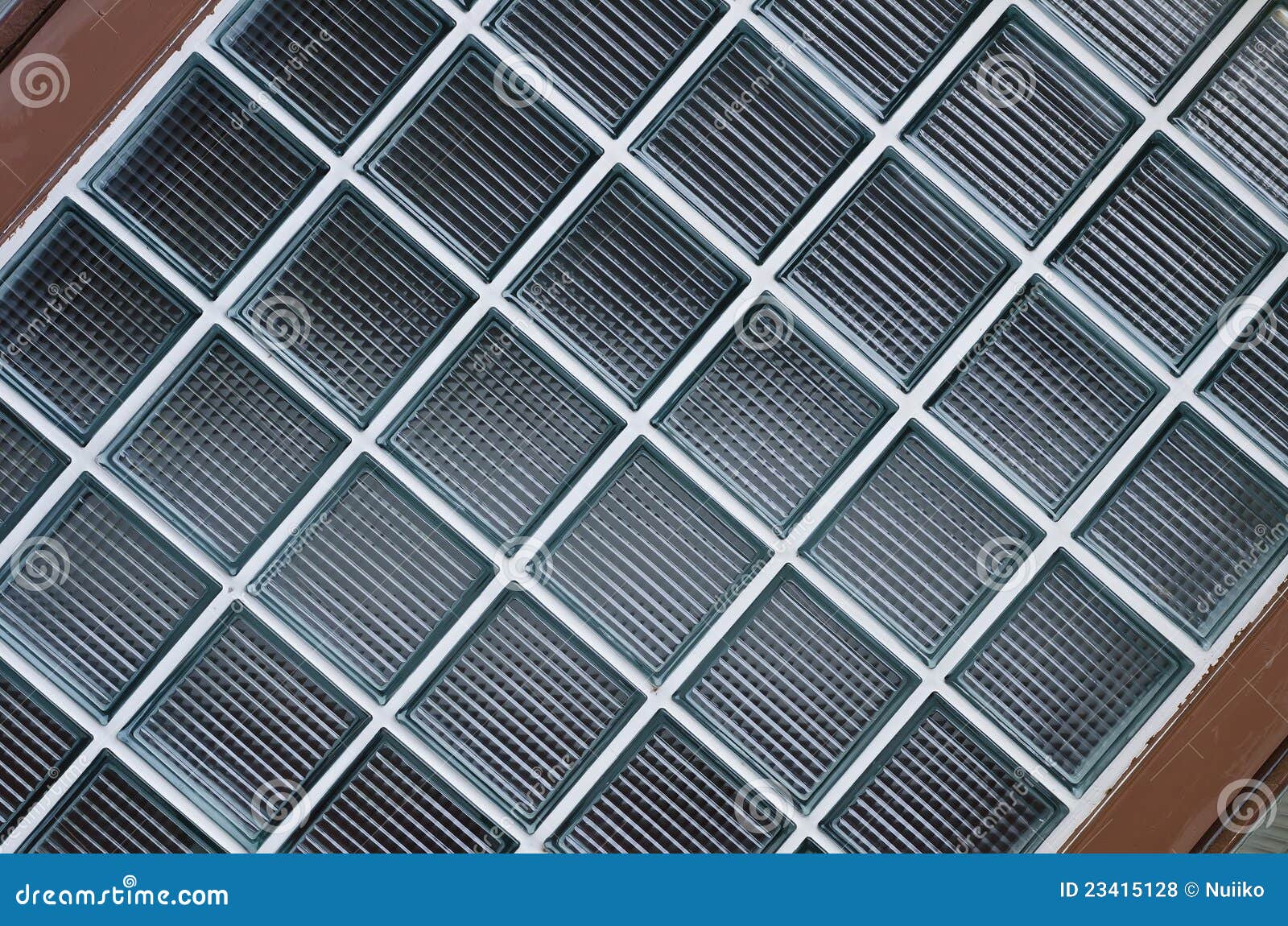 Texture Of Glass Block Window Stock Photo - Image of concept, contrast ...