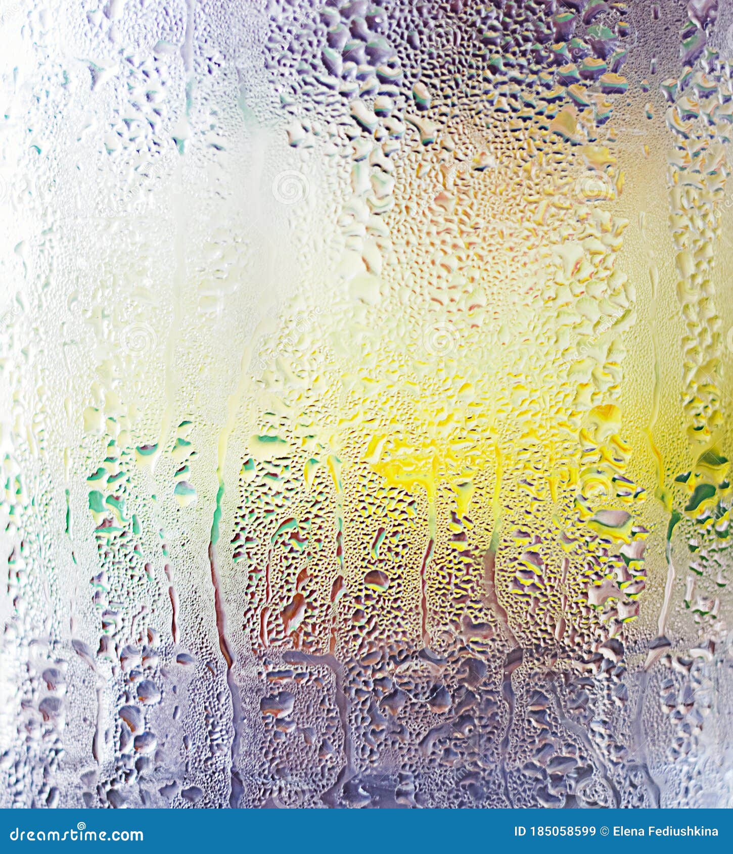 Texture of Glass Jar Filled with Condensation. Stock Image - Image of ...