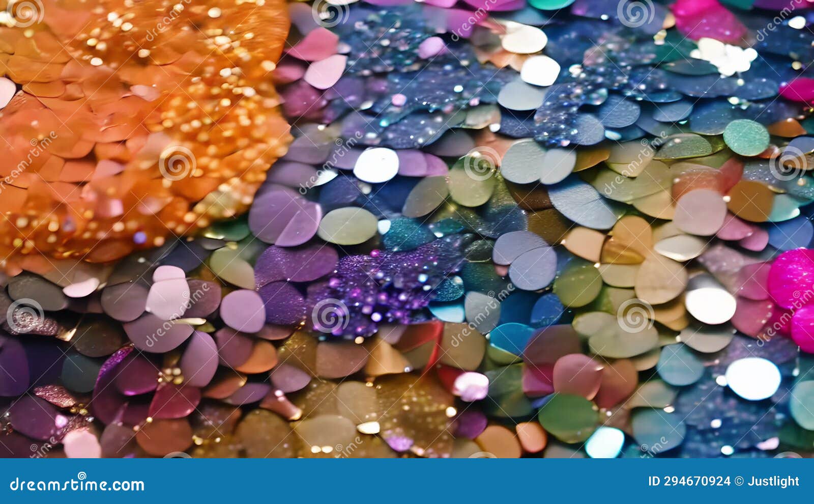 Texture of a Glittercovered Plastic, with Chunky Particles Evenly ...