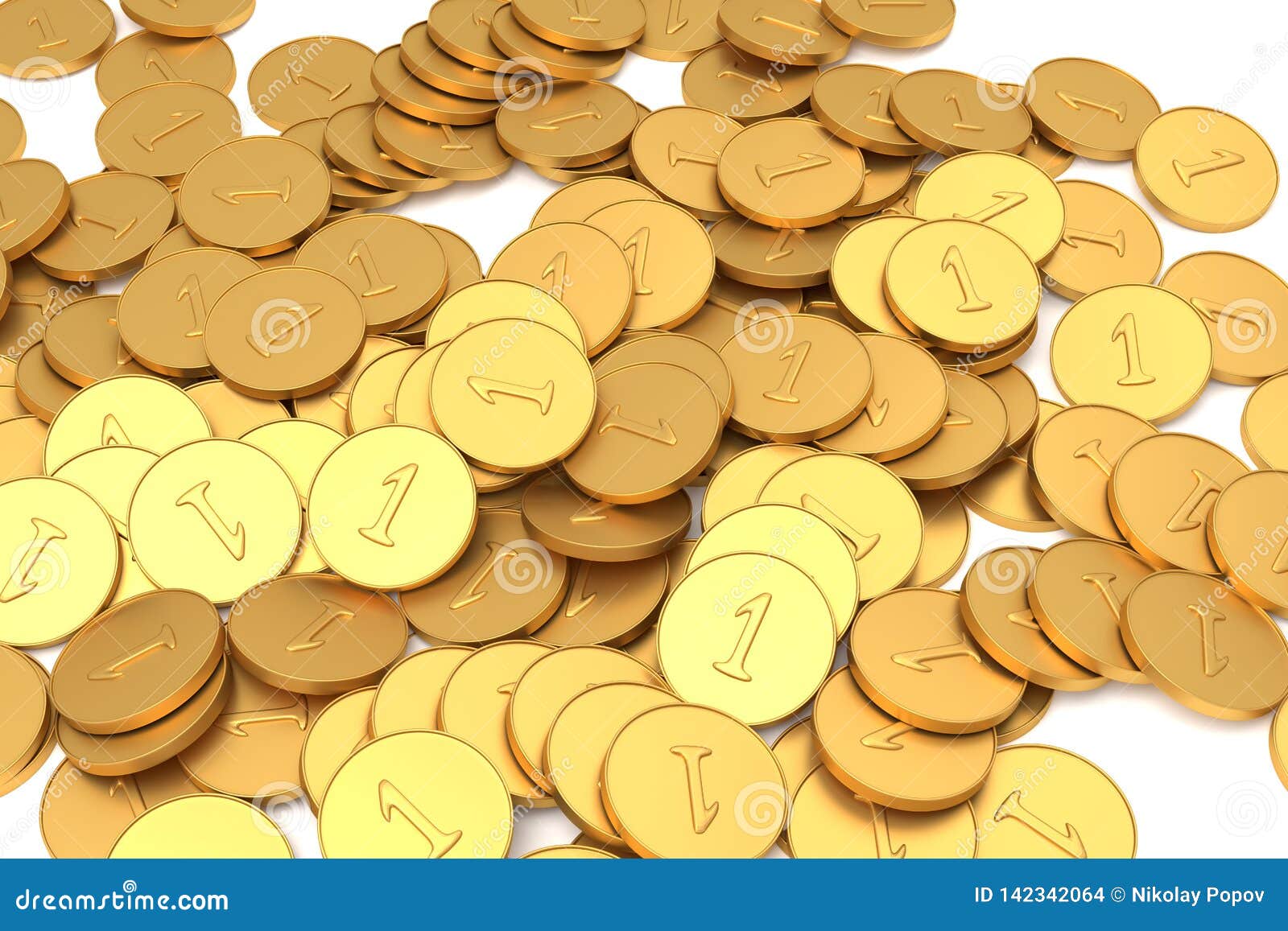 The texture of gold coins stock illustration. Illustration of coins ...