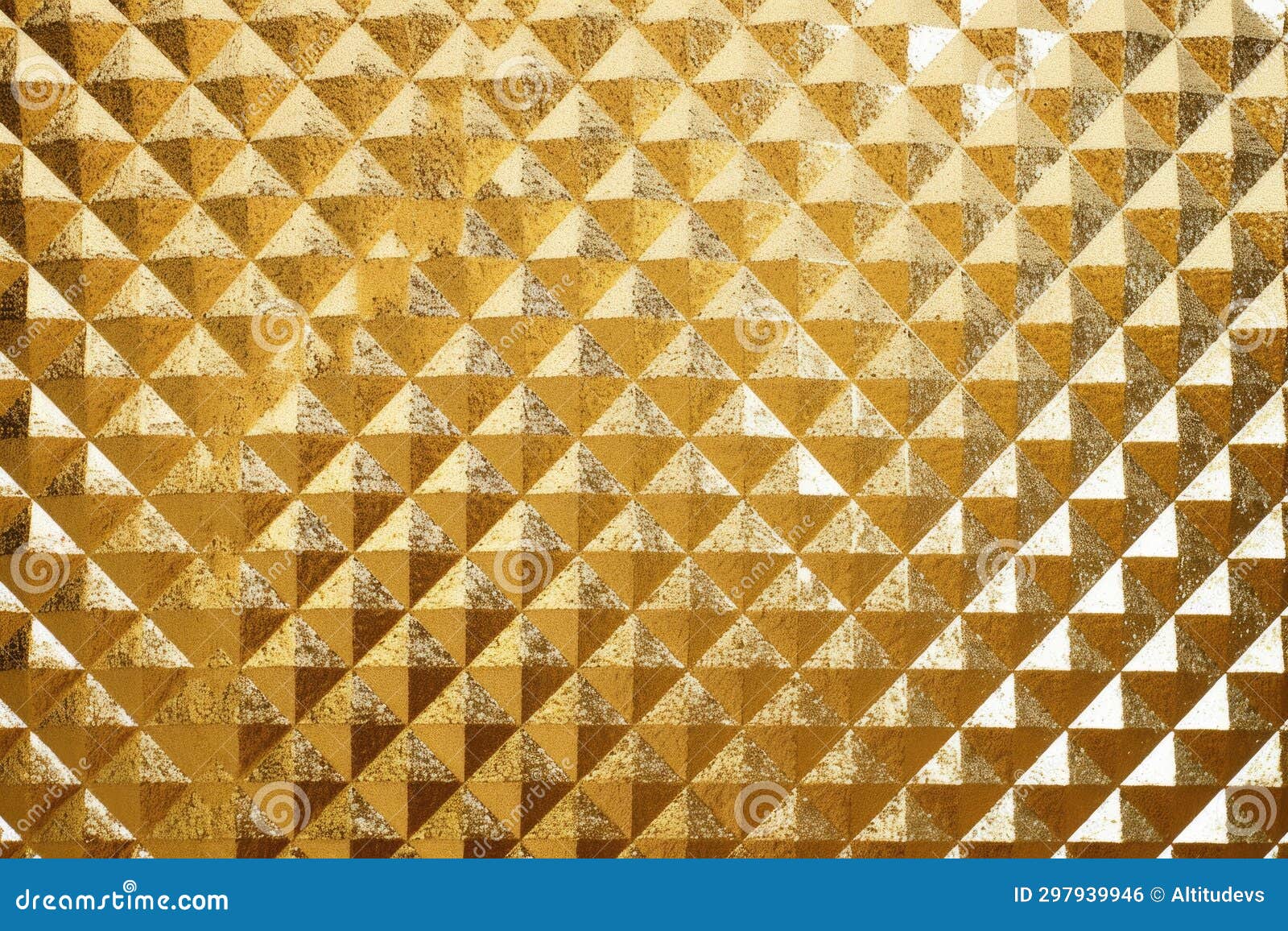 Texture of Gold Foil Surface in Diamond Grid Pattern Stock Photo ...