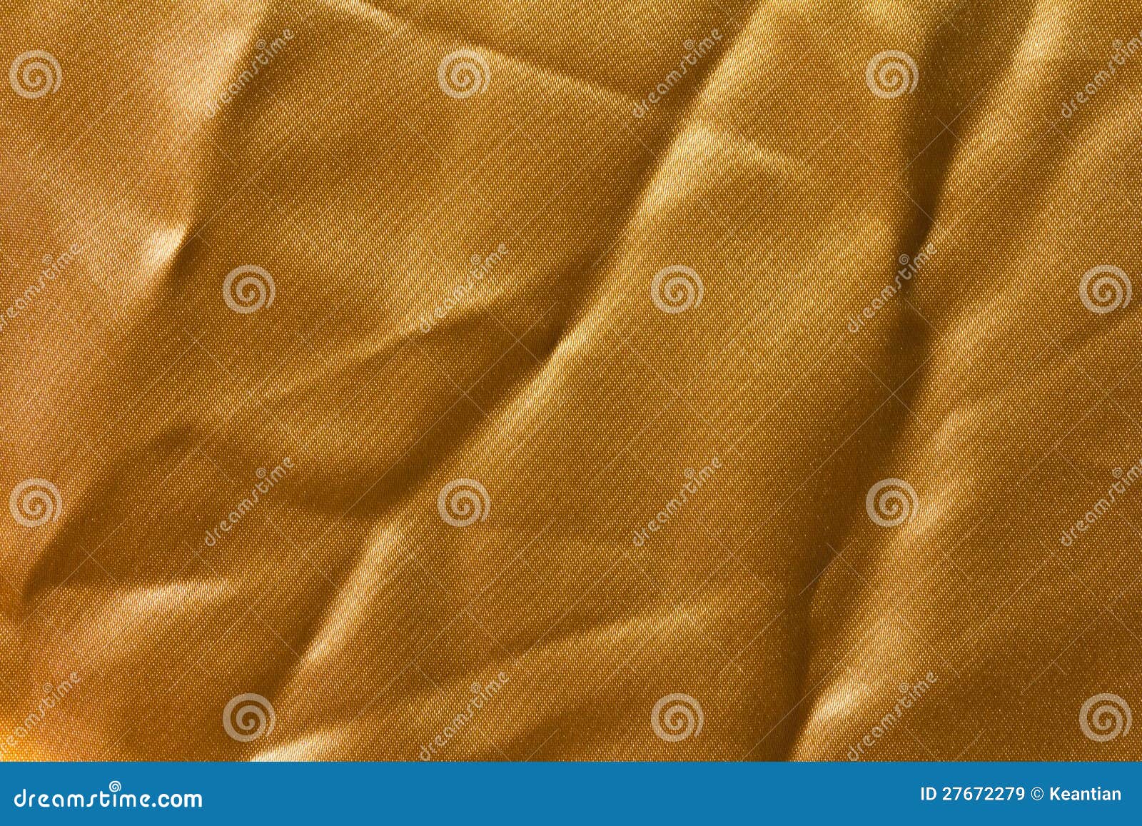 Texture of Golden Cloth with Folds. Stock Image - Image of grunge ...