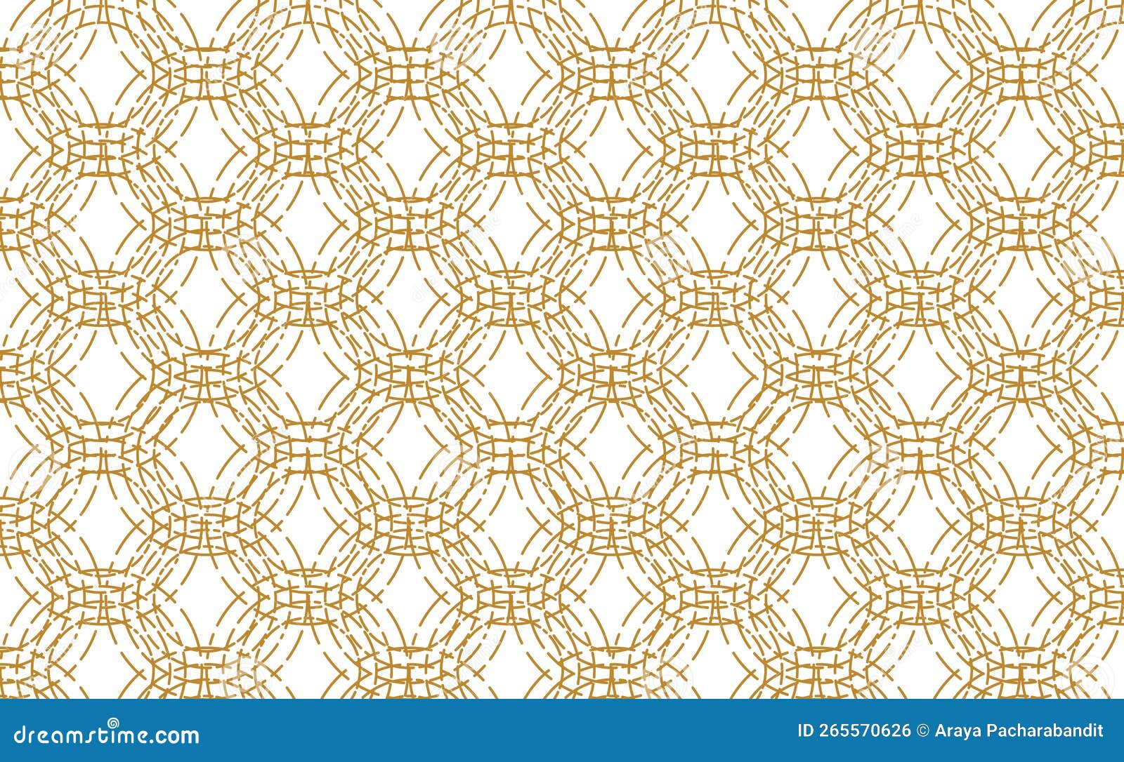 Texture of Golden Round Line Pattern Background Stock Vector ...