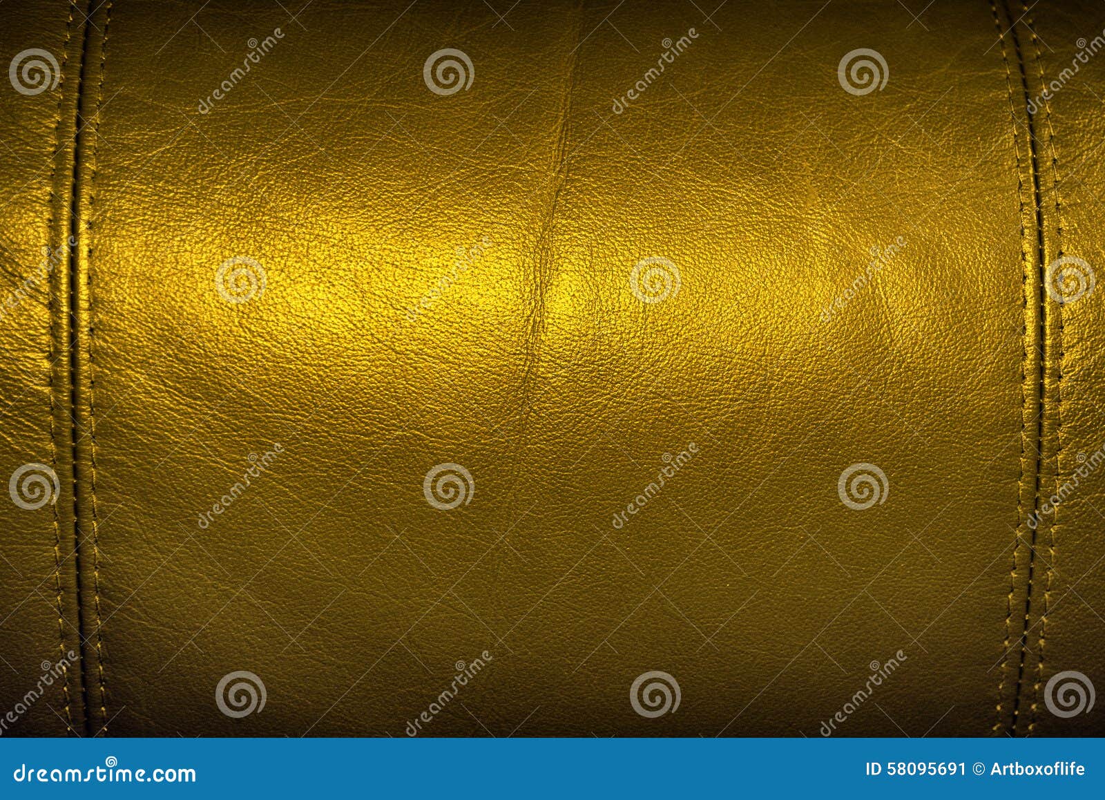 Texture of Golden Sofa Leather Stock Image - Image of pattern ...
