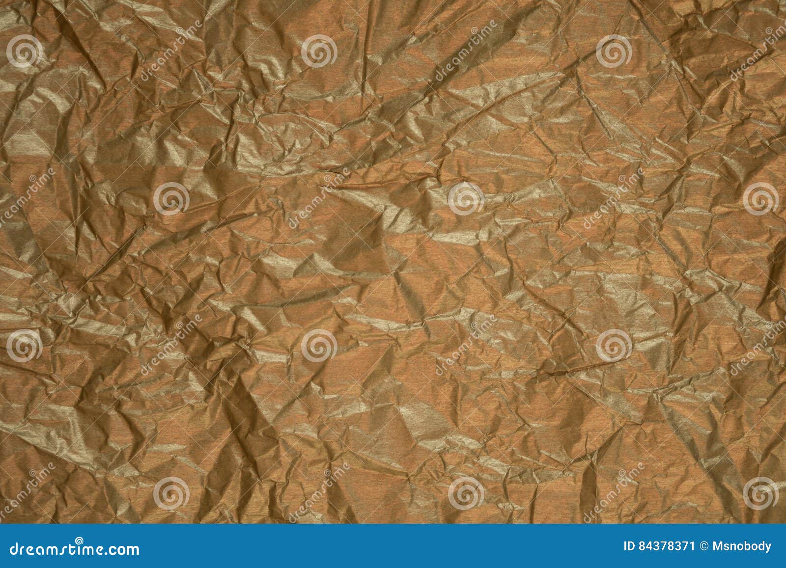 Texture of Golden Wrinkle Paper Stock Image - Image of crease, material ...