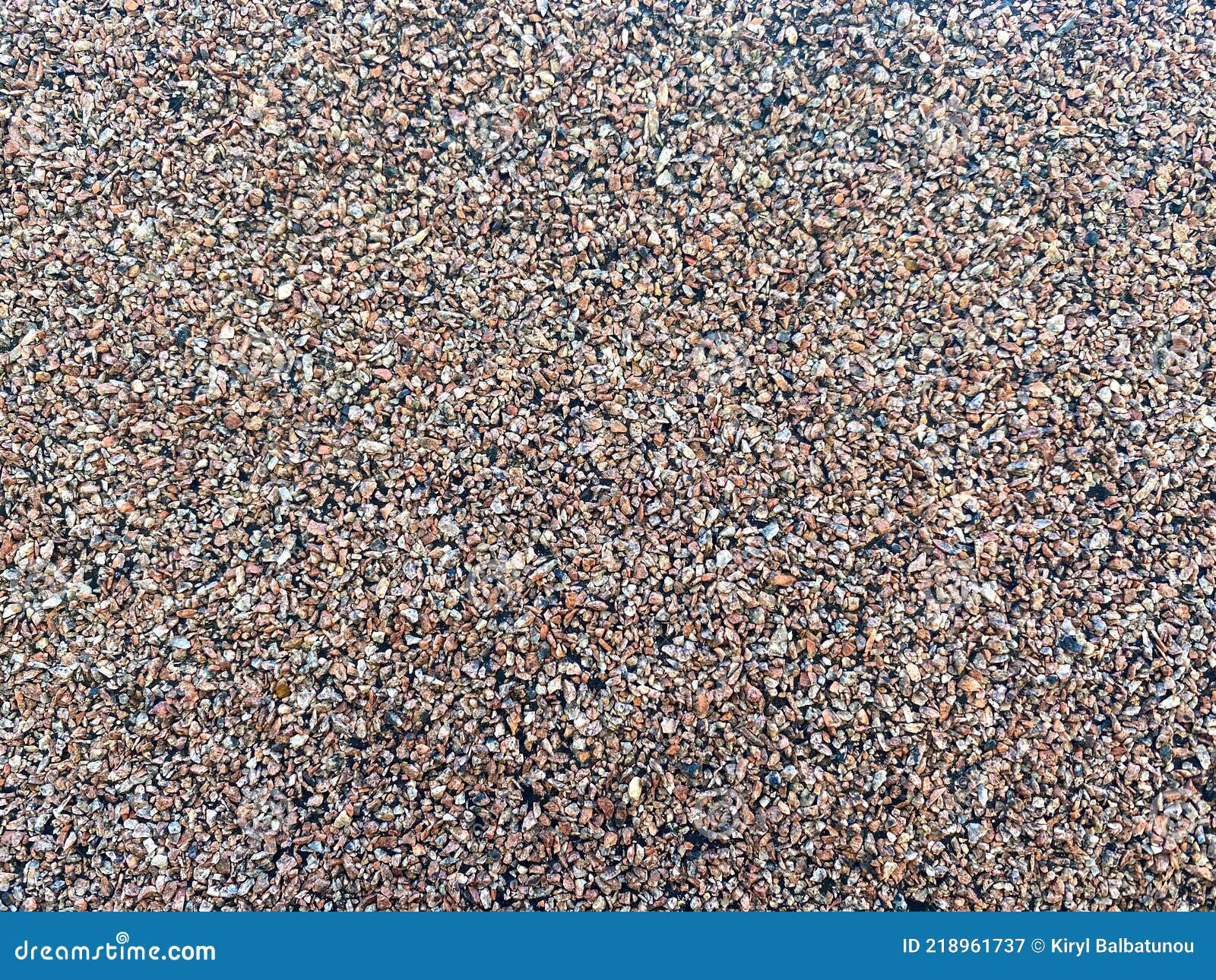 The Texture of a Gouged Rough Stone Surface with Small Sharp Stones of ...