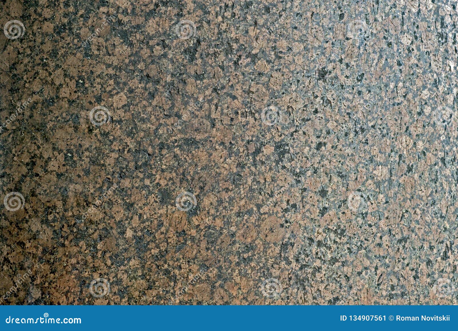 The Texture of a Granite Column with a Natural Gradient of Light ...