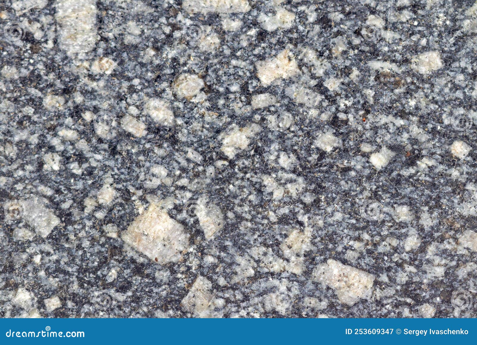 Texture of granite stone. stock image. Image of floor - 253609347