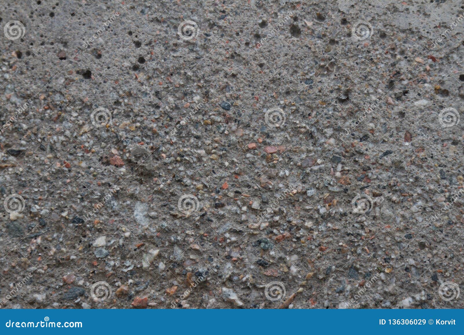 Texture of Granular Concrete Stock Image - Image of grunge, outdoors ...