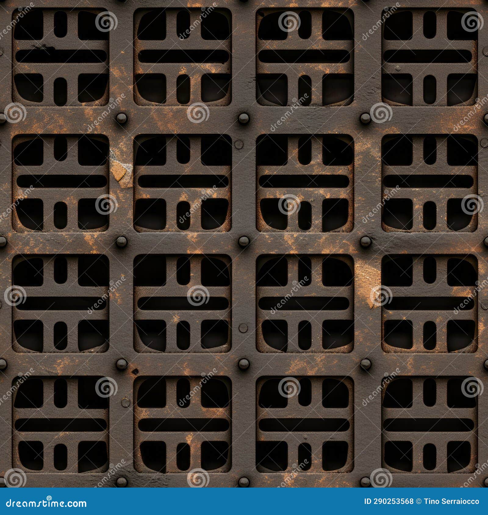 Texture Grate Floor Panel Industrial , Generated by AI Stock ...
