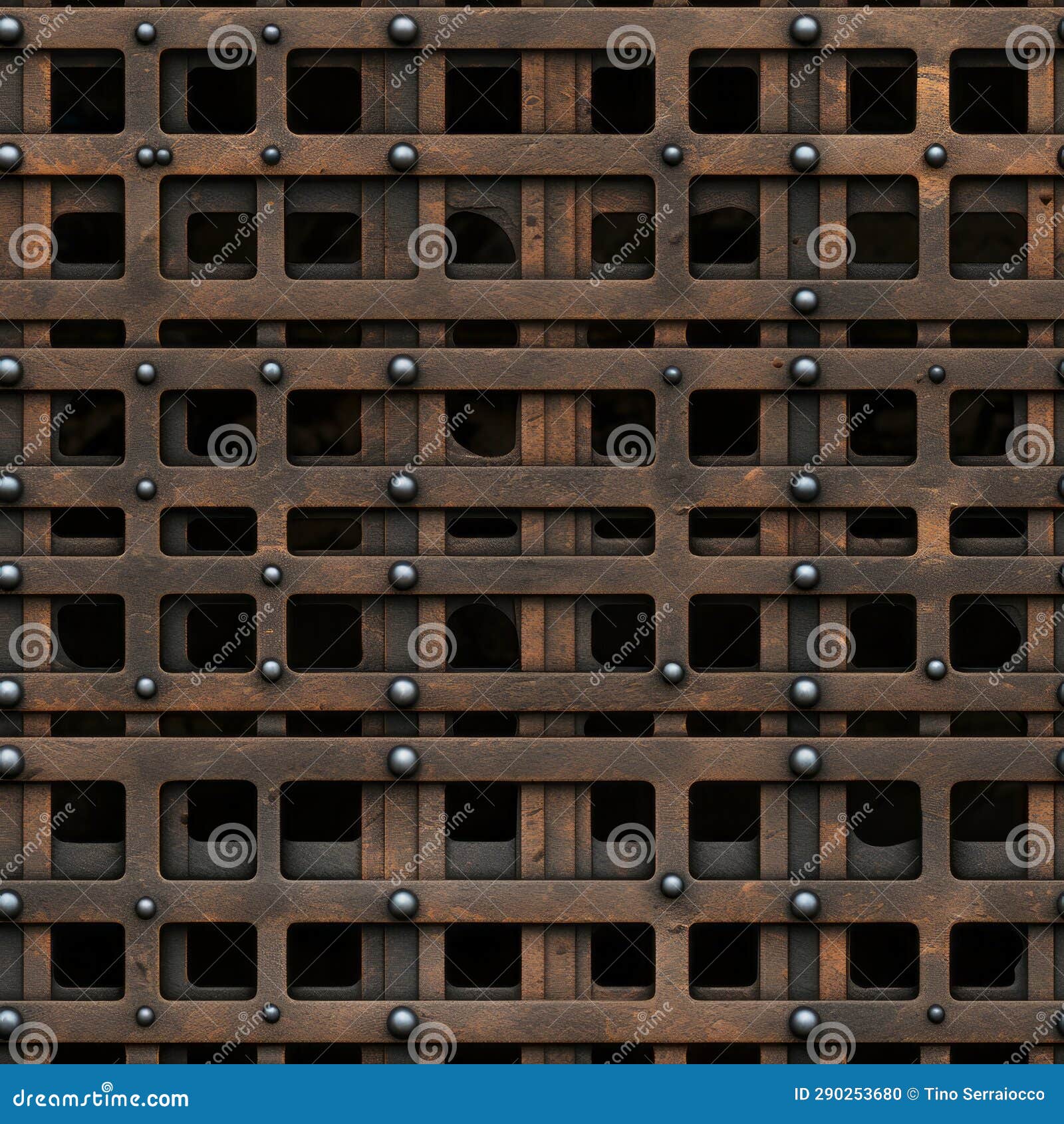 Texture Grate Floor Panel Industrial , Generated by AI Stock ...