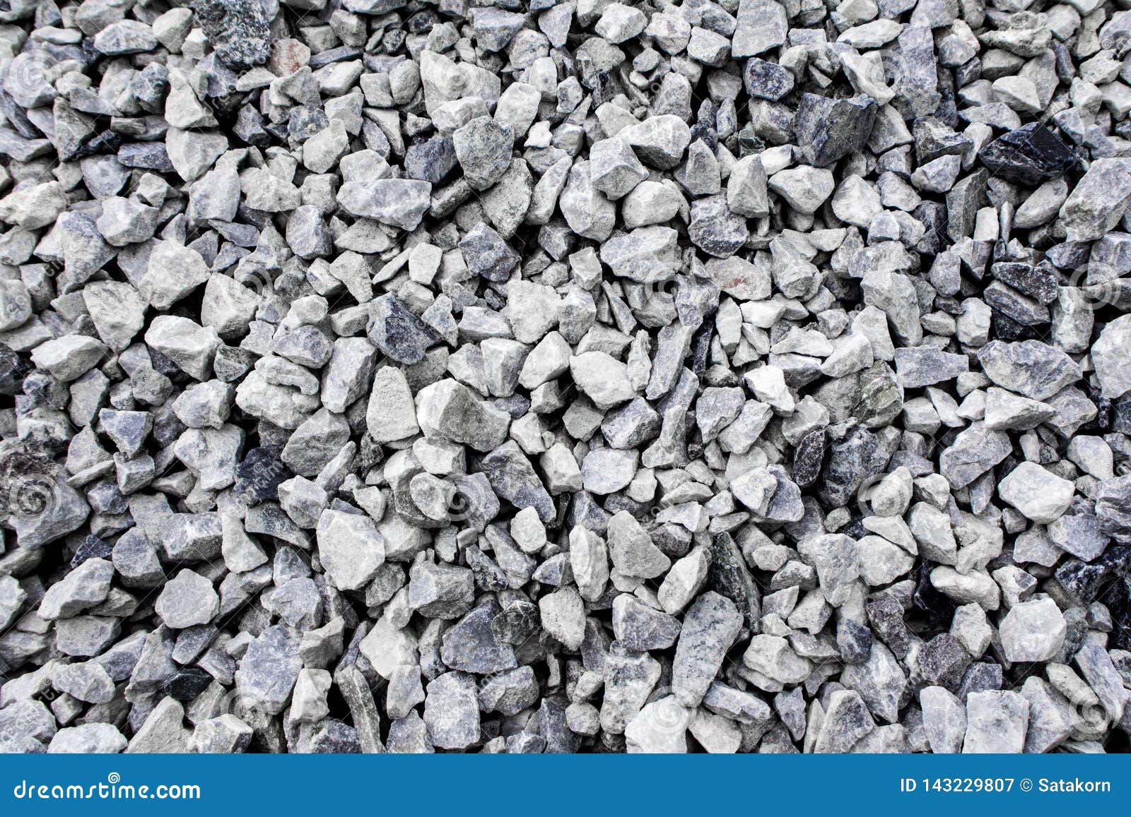 Texture of Gravel Meterial in Construction Site Stock Image - Image of ...