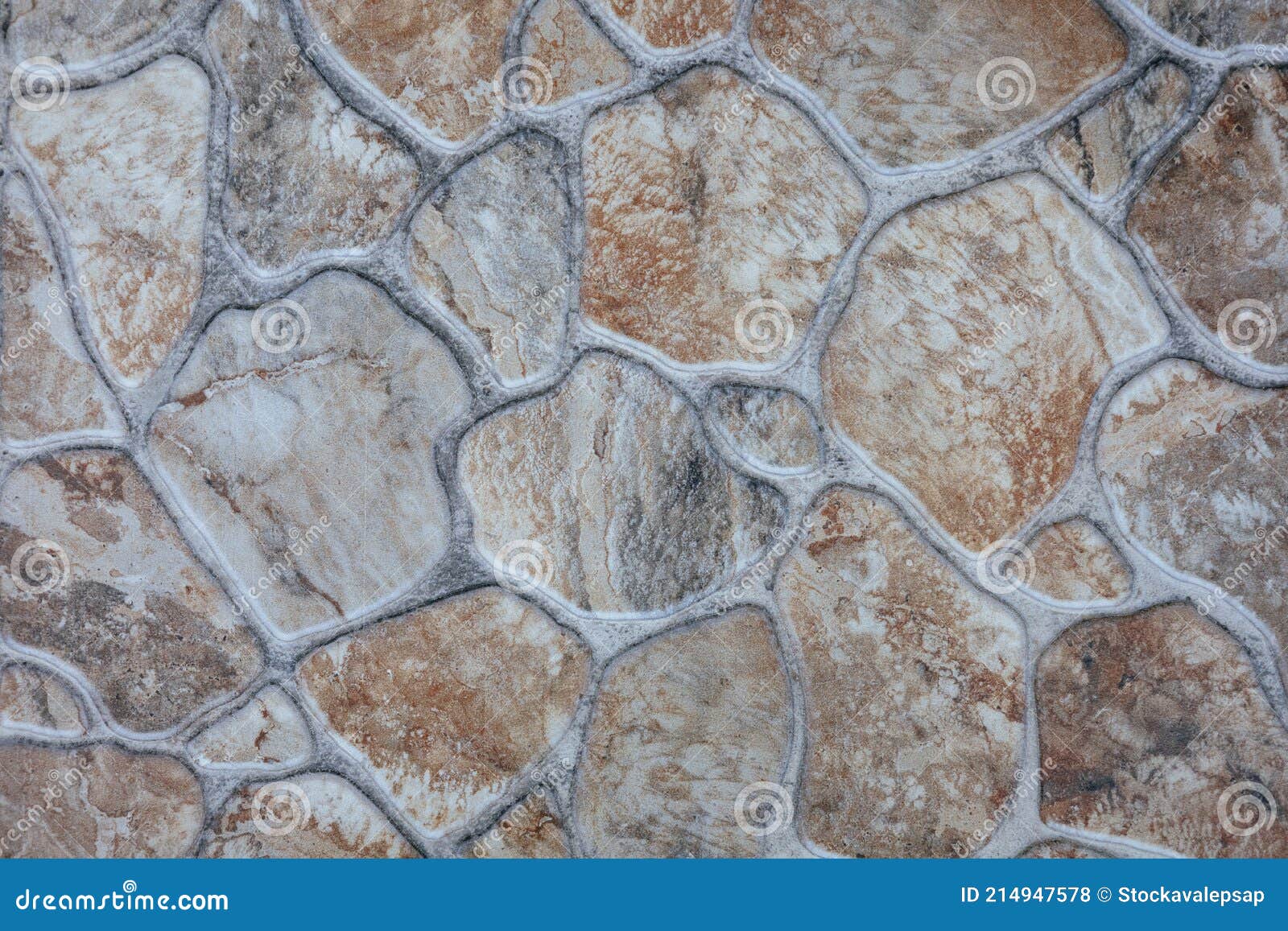 Texture of Gray Beige Stone Wall. Uneven Rough Surface of Floor ...