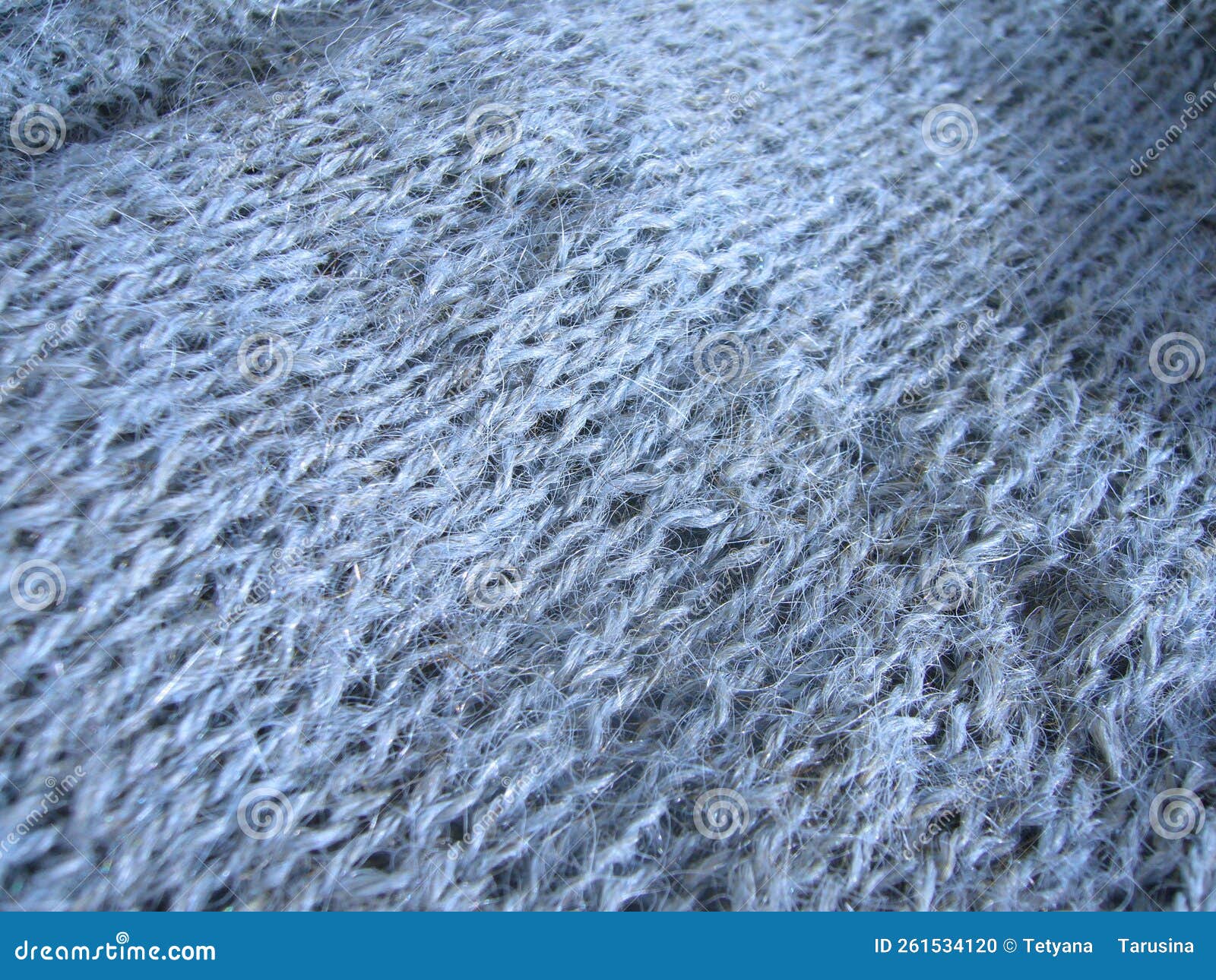 Texture of Gray-blue Knitted Fabric. Alpaca Gray Stock Photo - Image of ...