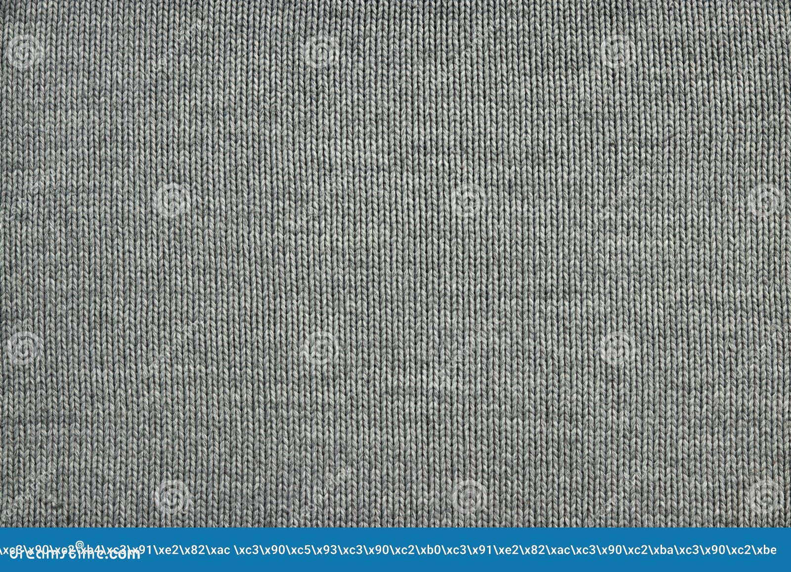 Texture of Gray Knitted Fabric, Close-up, Top View Stock Image - Image ...