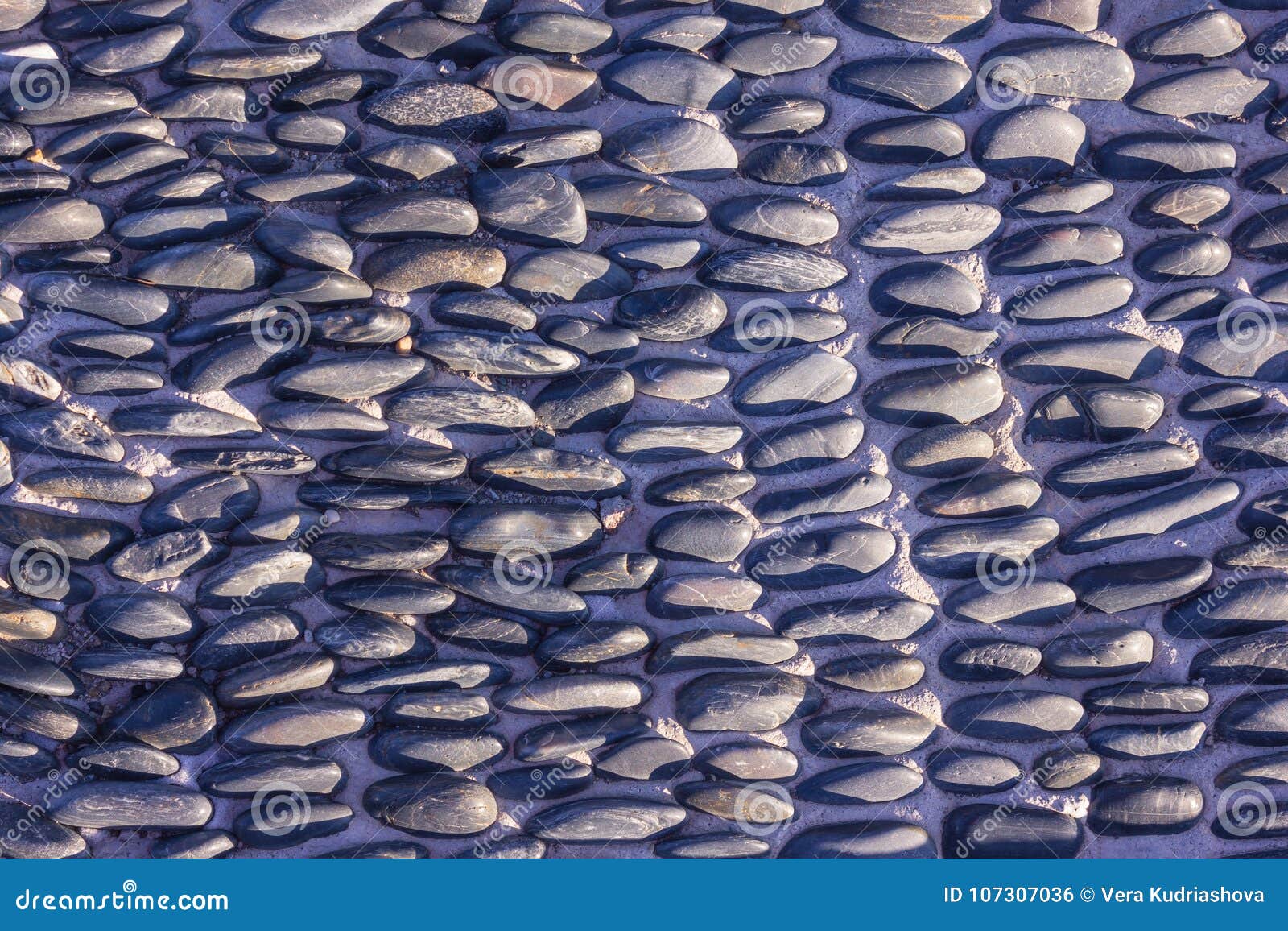 A texture of gray pebbles. stock photo. Image of landscape - 107307036