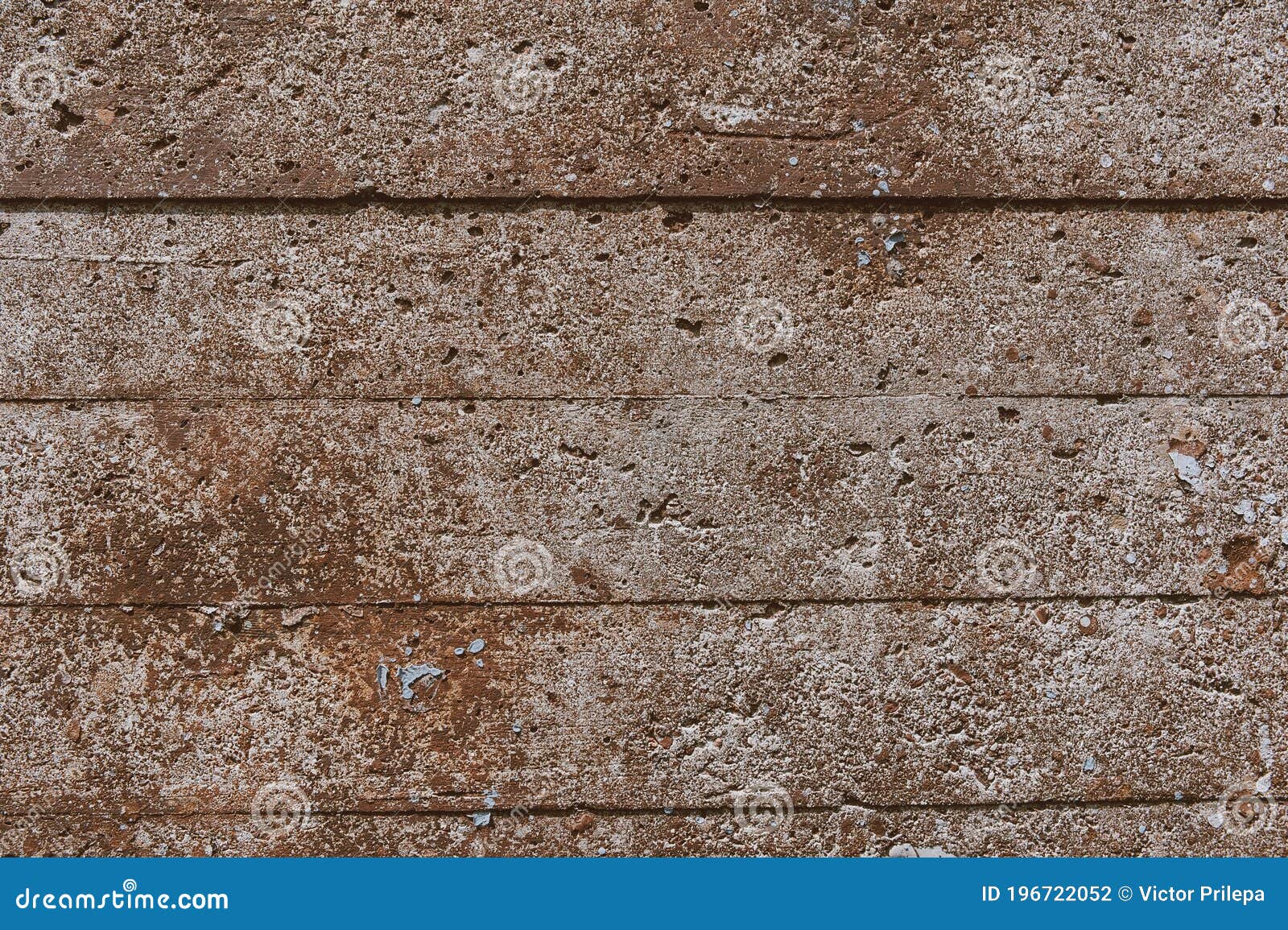 Texture of Gray Rusted Concrete with Board Prints Stock Photo - Image ...