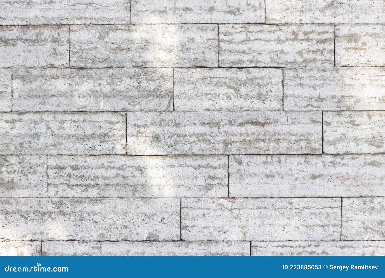 The Texture of a Gray Stone Wall Made of Rectangular Marble Blocks ...