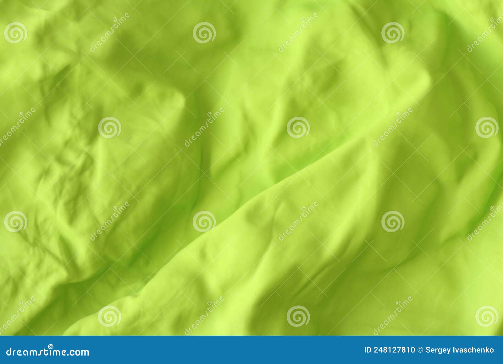 The Texture of the Green Crumpled Rubber Balloon. Stock Photo - Image ...