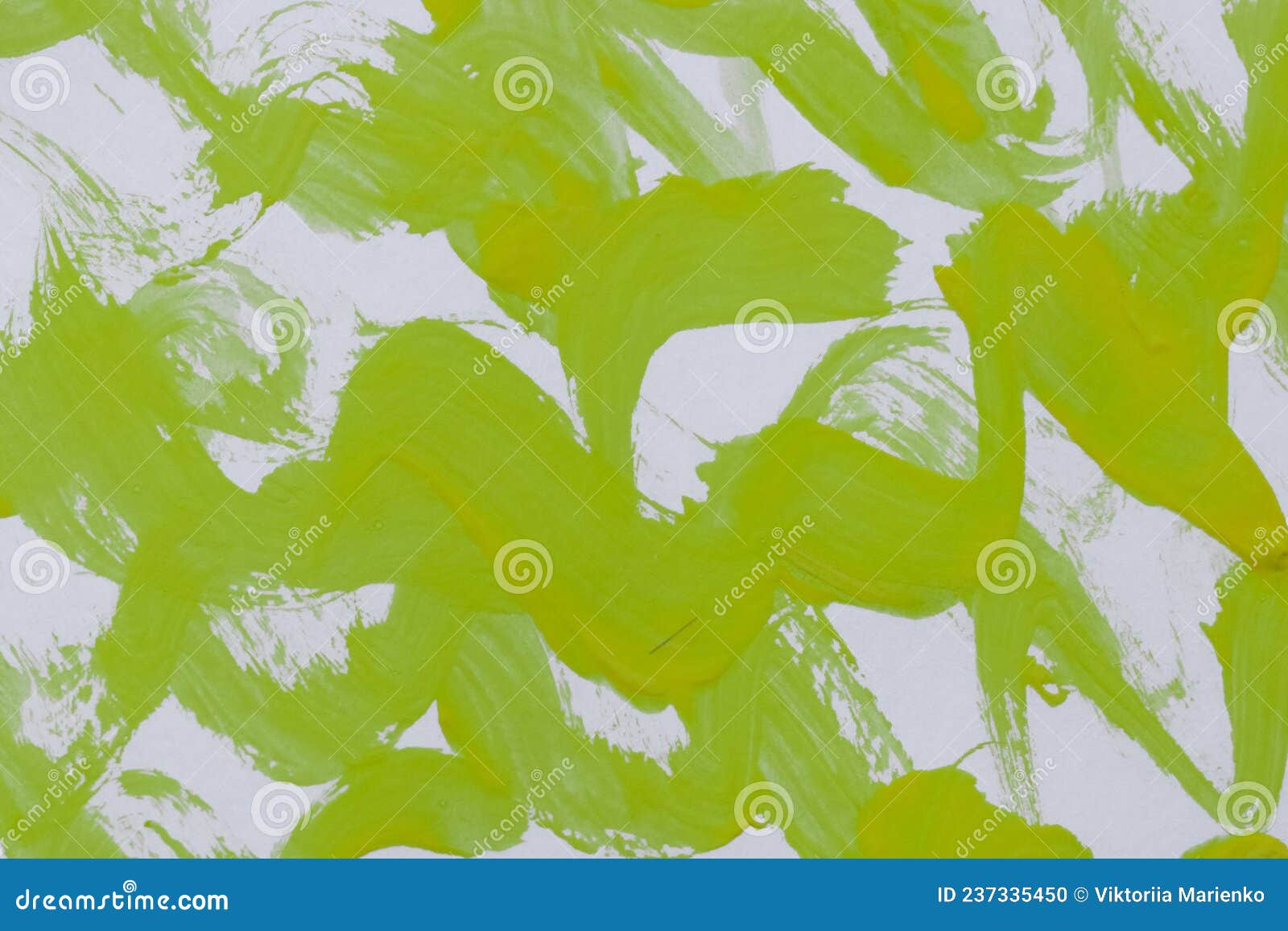 Texture of Green Gouache on Paper with Space for Text. Abstract ...