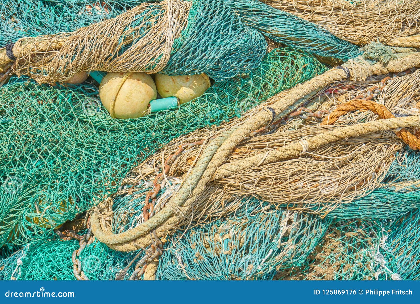 Texture of Green and White Fishnets Stock Photo - Image of commercial ...