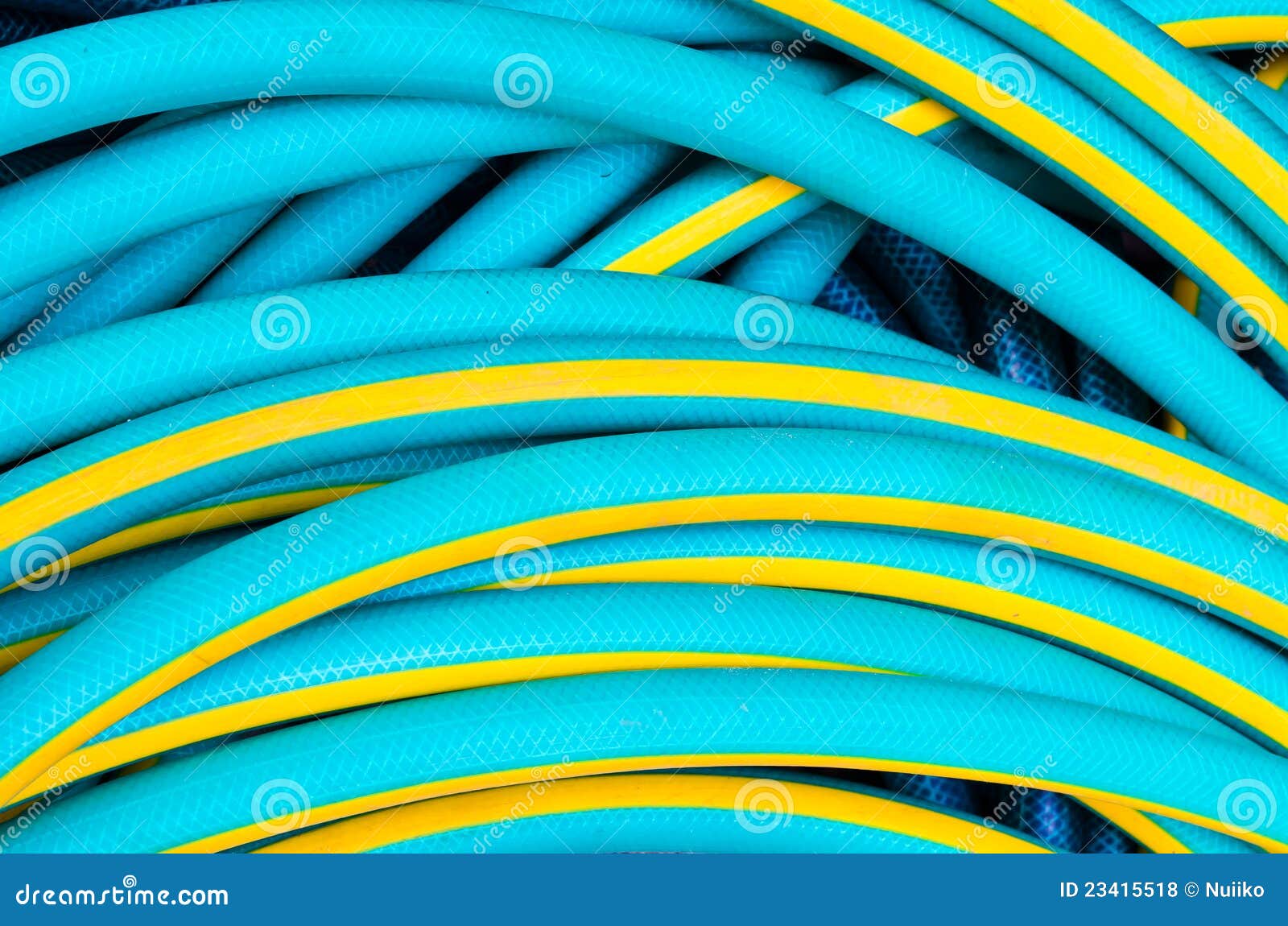 Texture Of Green And Yellow Hose Royalty Free Stock Photos - Image ...