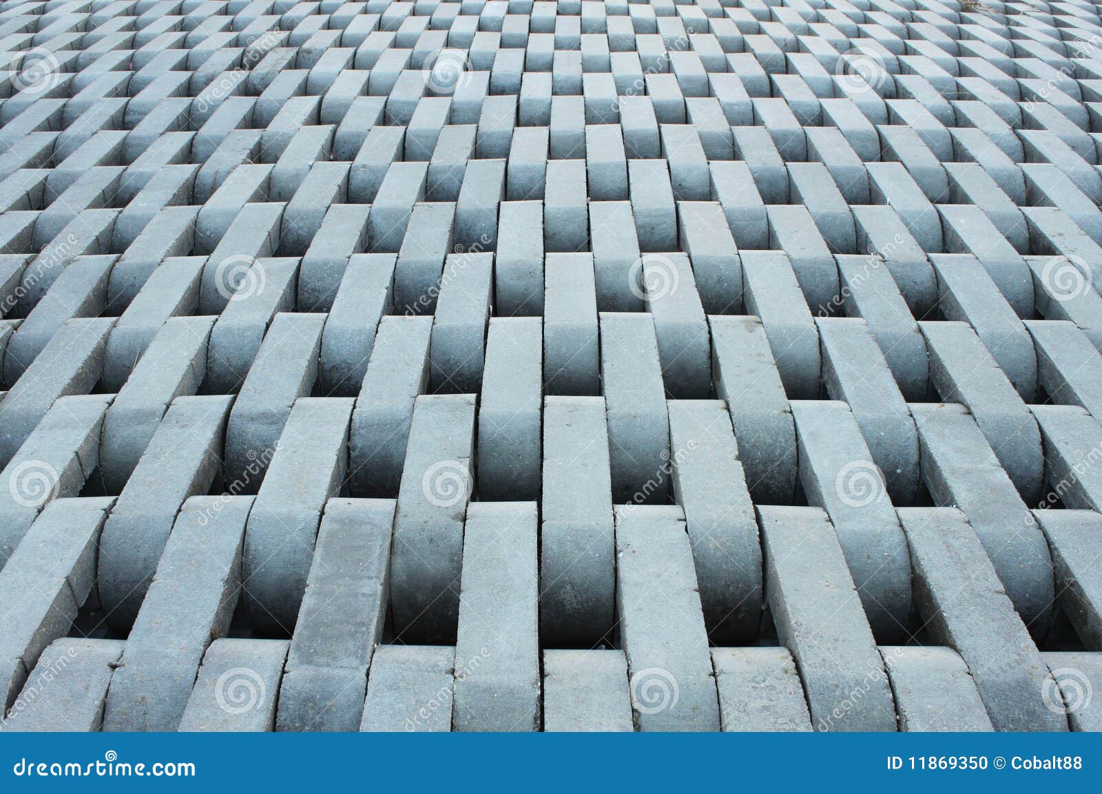 Texture from Grey Concrete Bricks. Stock Photo - Image of building ...