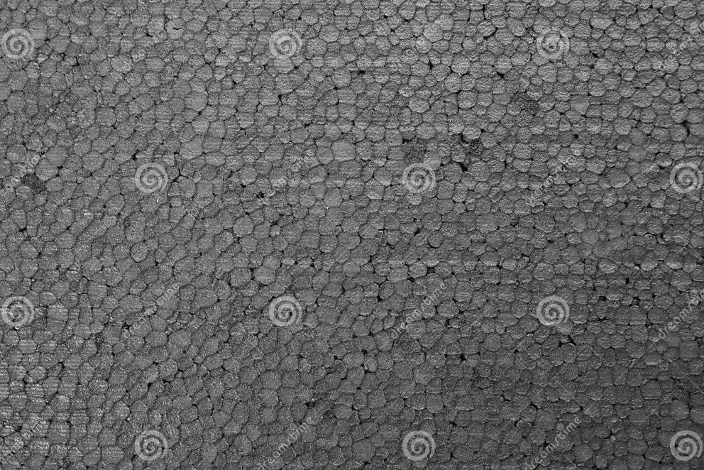 Texture of Grey Styrofoam Sheet As Background, Closeup Stock Image ...
